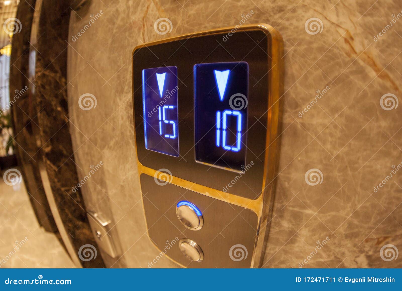 Modern Elevator Buttons,Elevator or Lift Numeric Indicator Stock Image ...