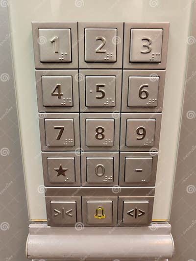 Modern Elevator Keypads Blend Numbers and Symbols for Improved ...