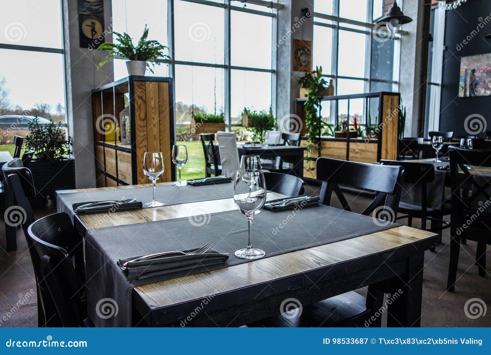 An Empty Cafeteria Royalty-Free Stock Photography | CartoonDealer.com ...