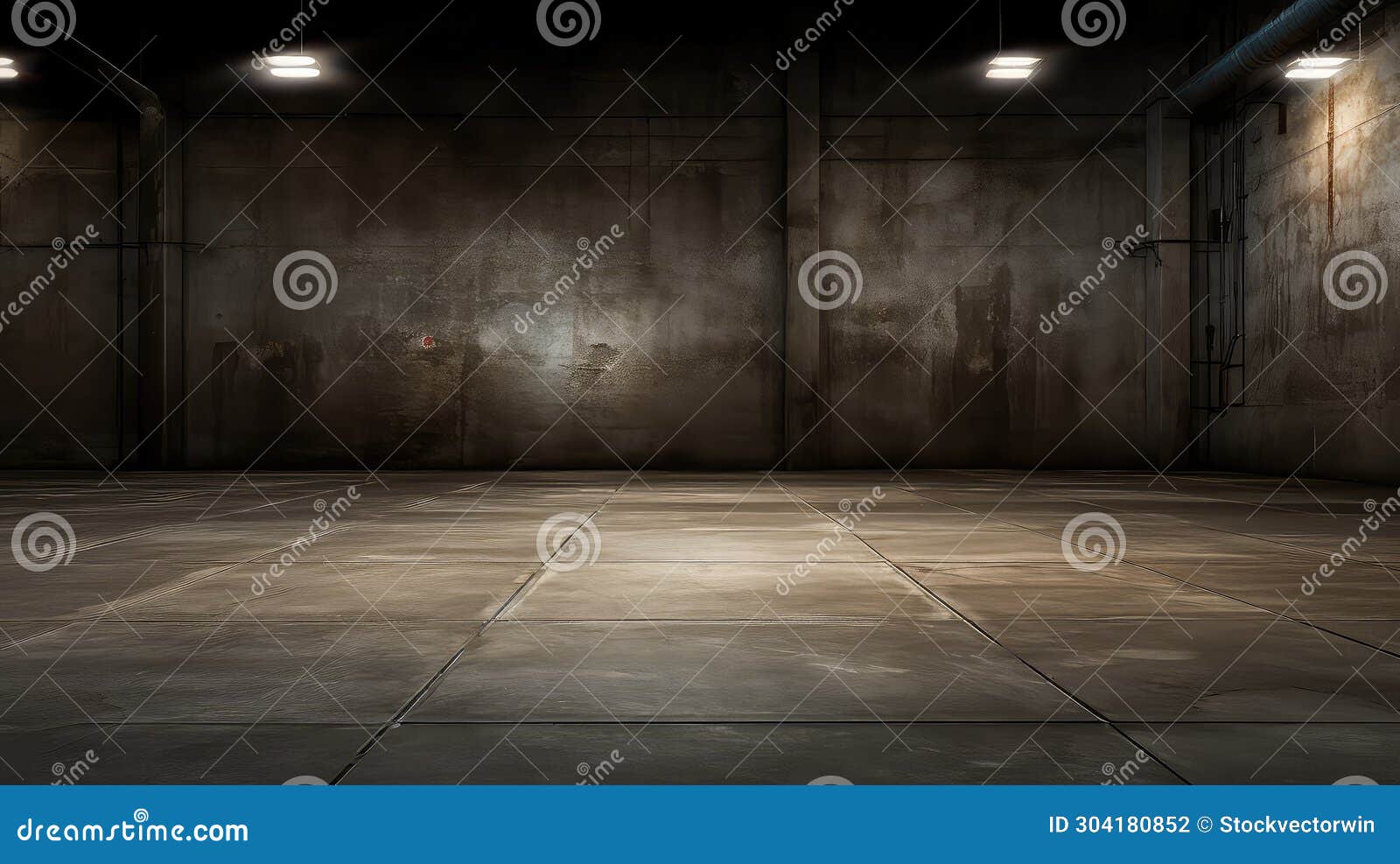 Modern Empty Floor Background Stock Illustration - Illustration of ...