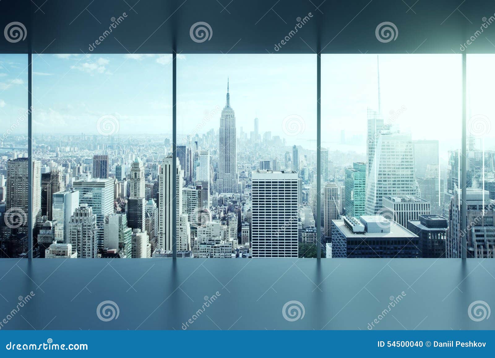 Modern Empty Office Interior Stock Photo - Image of modern, business ...