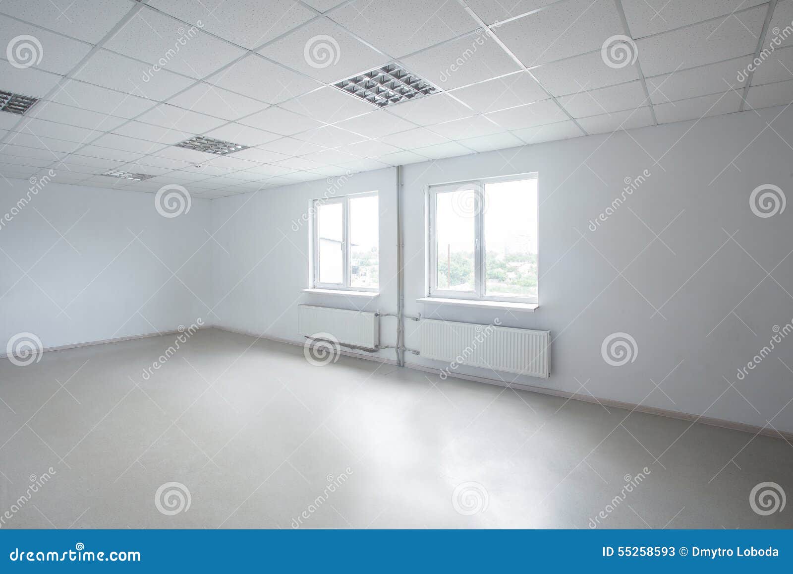 Modern empty office room stock image. Image of concept - 55258593