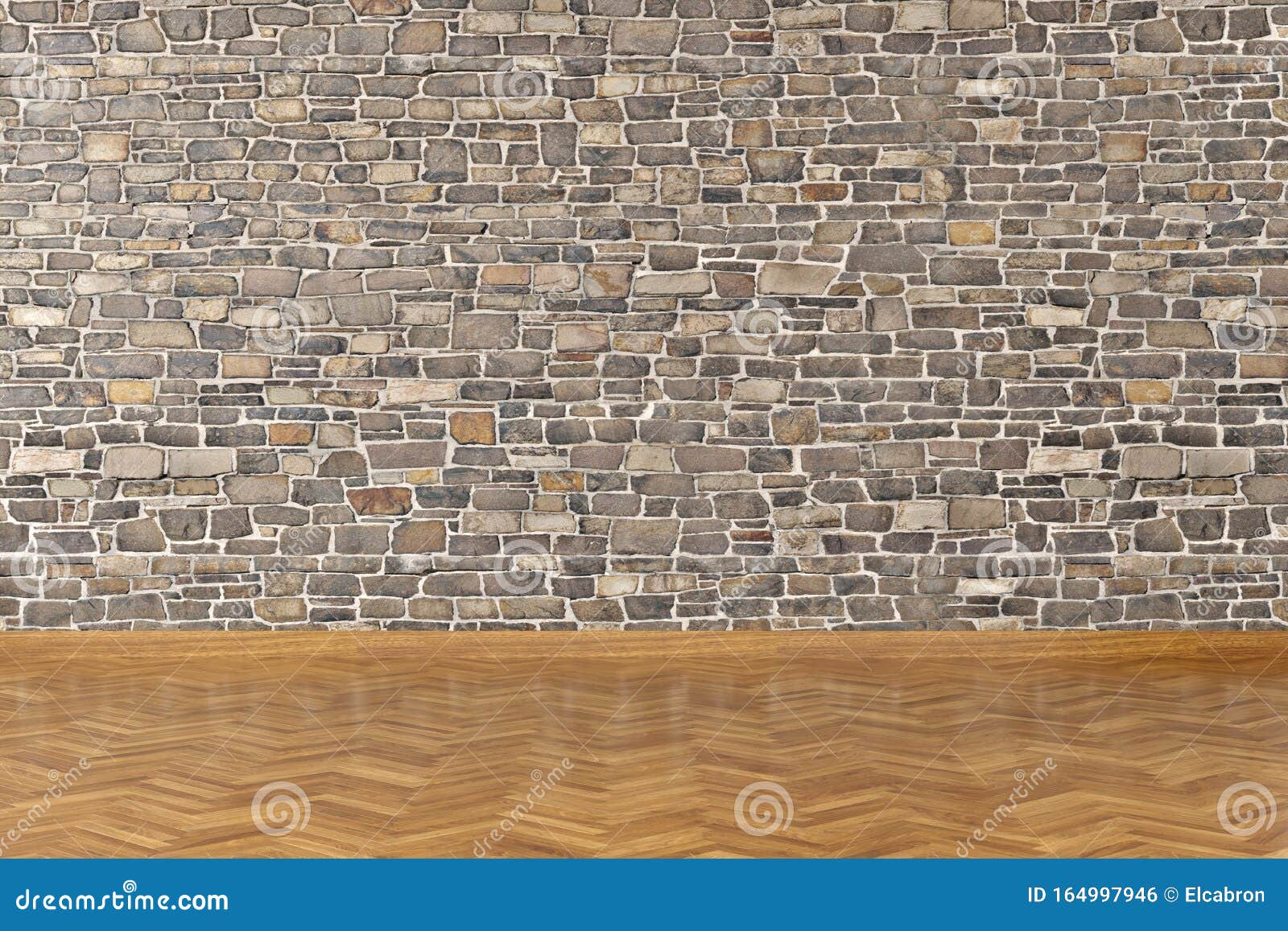 Modern empty room stock photo. Image of blank, room - 164997946