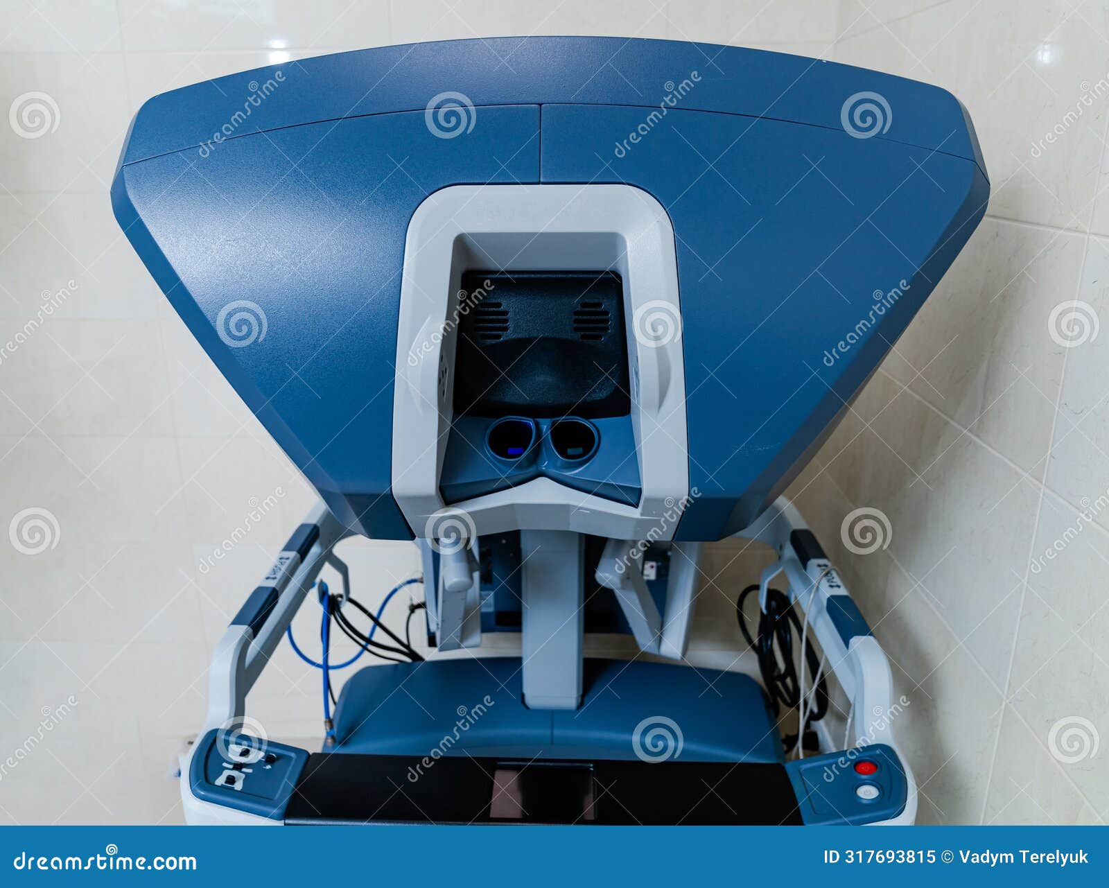 Modern Endoscopy Equipment Kit. Electronic Video Endoscopy System. A ...