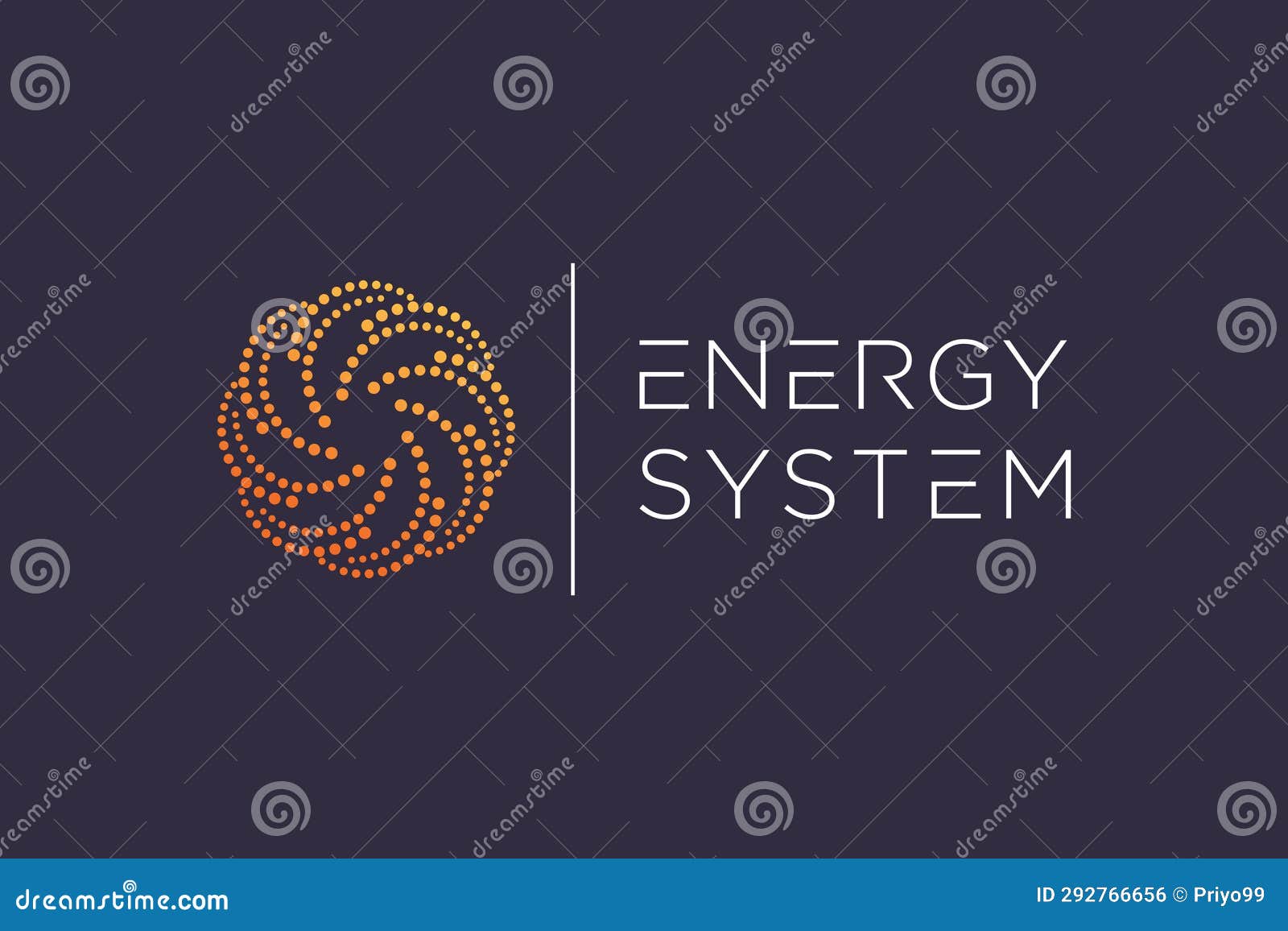 Modern Energy Design Vector with Creative Element Concept Stock Vector ...