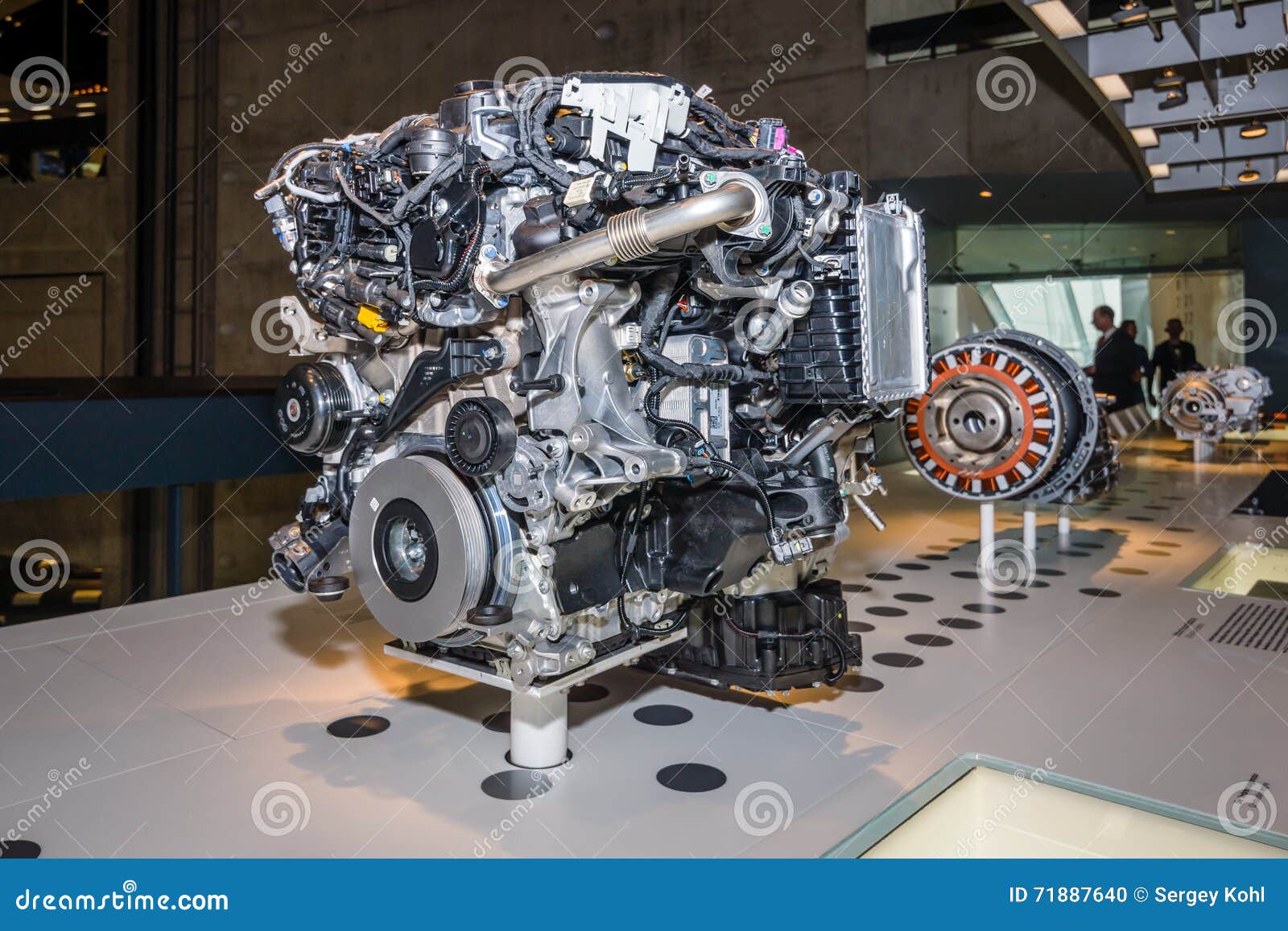 A modern engine editorial image. Image of close, museum - 71887640