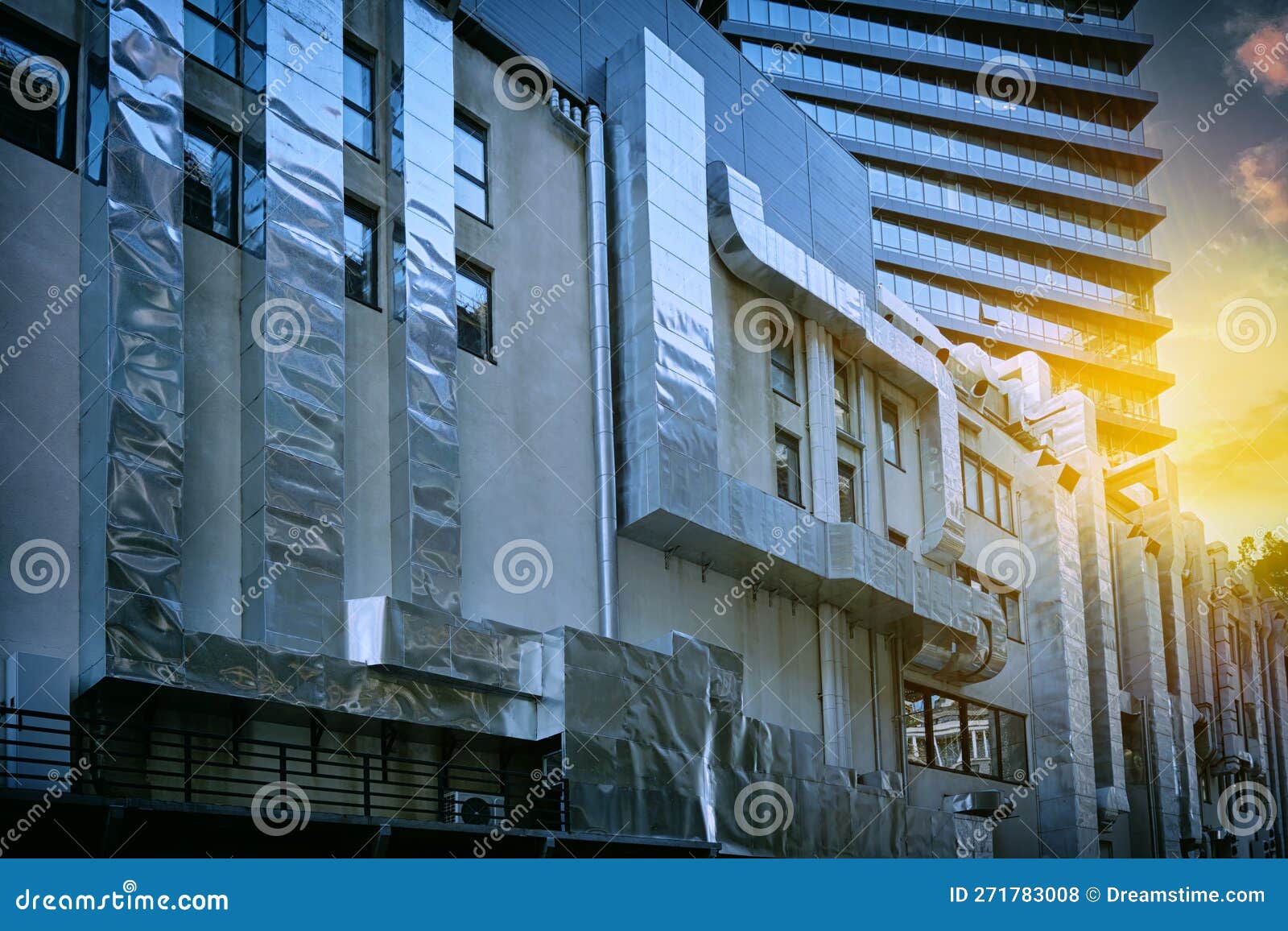 Modern Engineering Technologies for Climate and Comfort Stock Photo ...