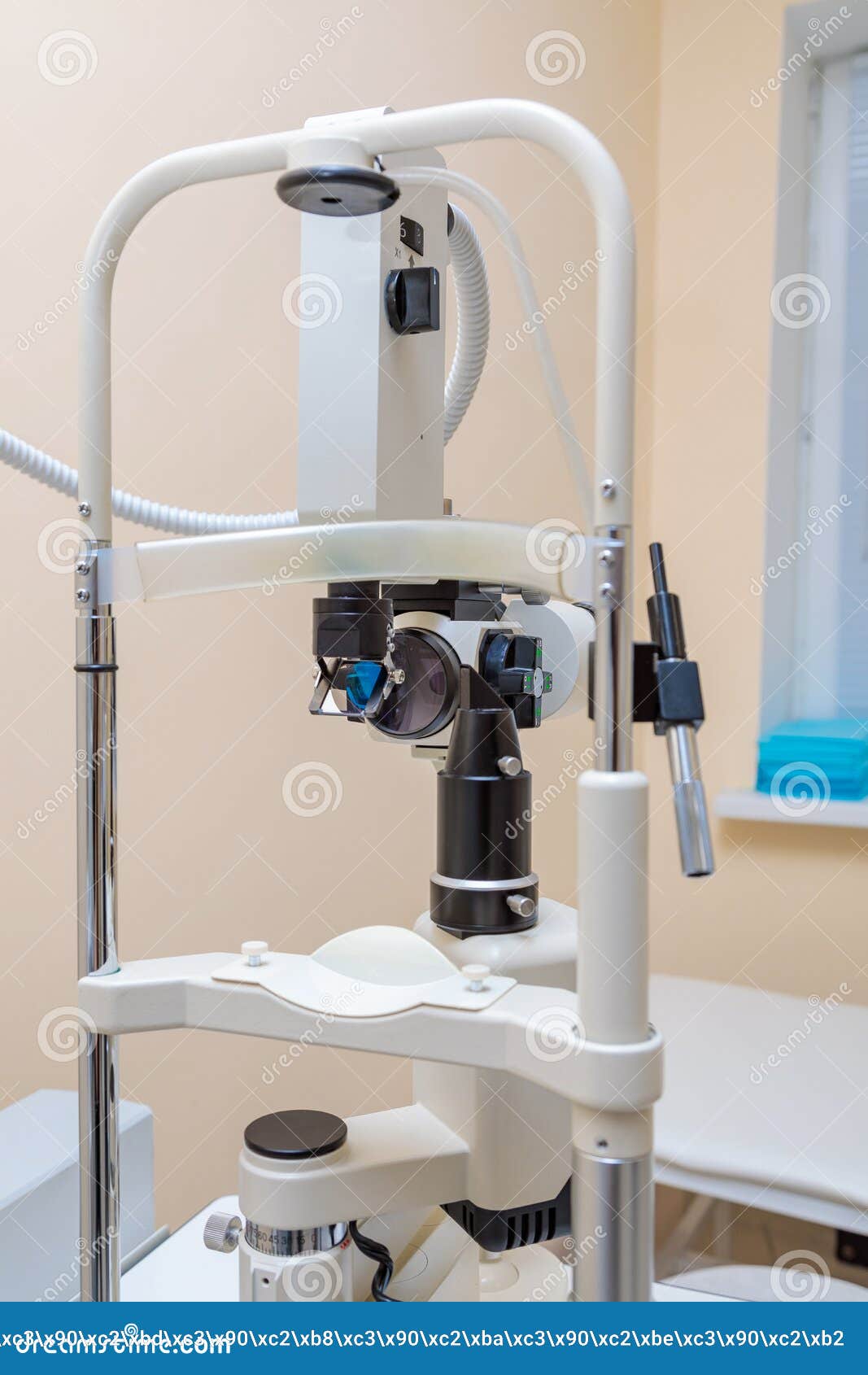 Modern Equipment for the Examination of the Human Eye. Optical Device ...