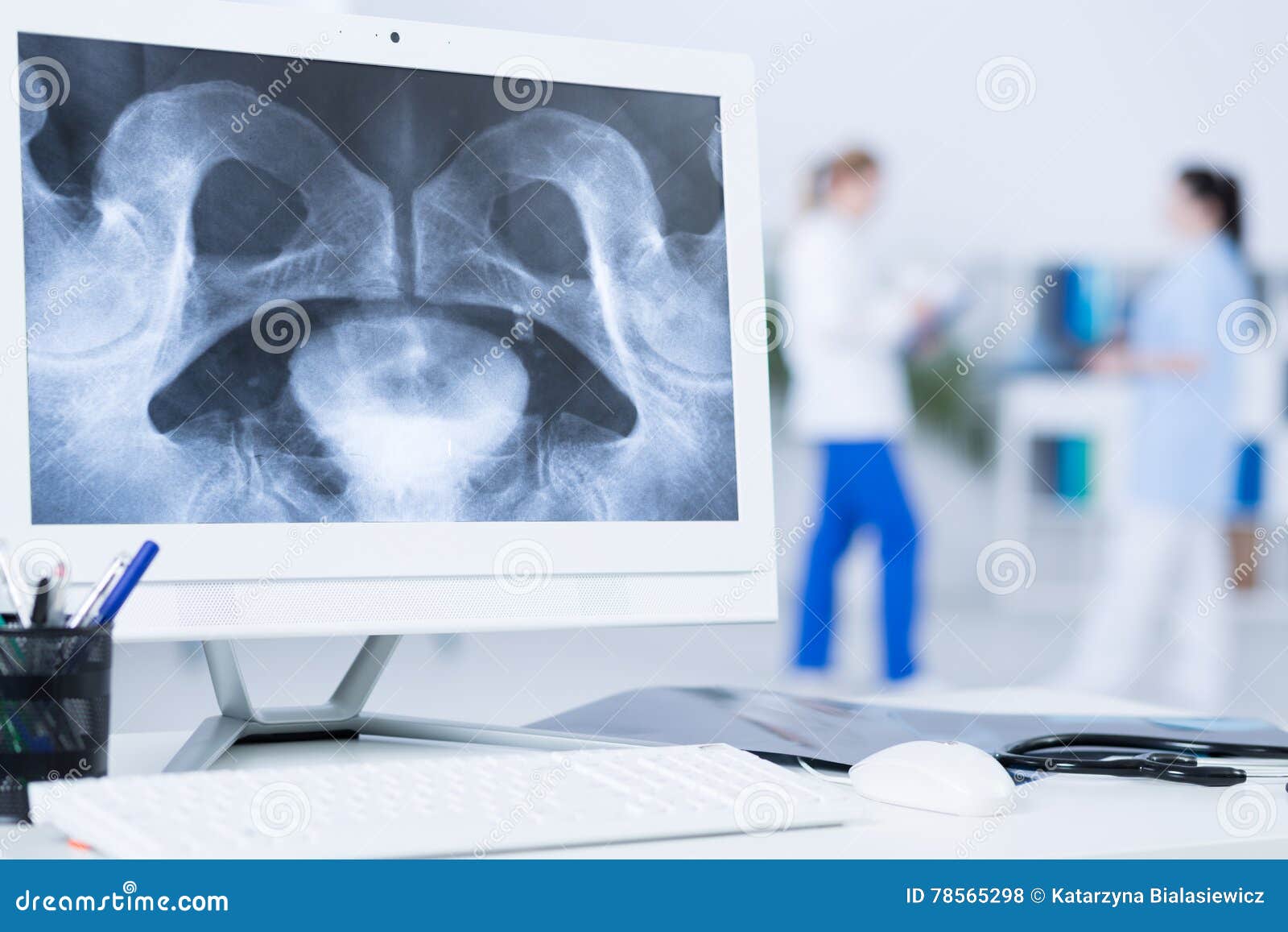 Modern Equipment Helpful in Precise Diagnosis Stock Photo - Image of ...