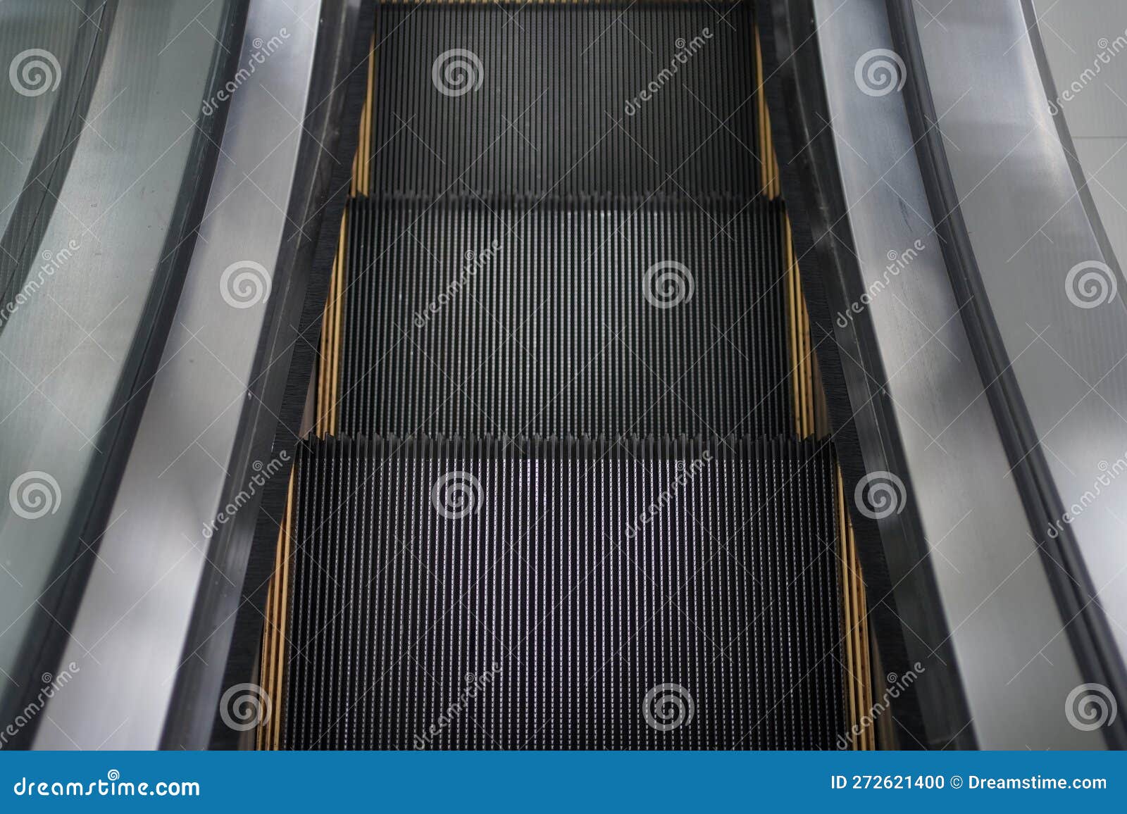 Modern Escalator Electronic System Moving Stock Photo - Image of modern ...