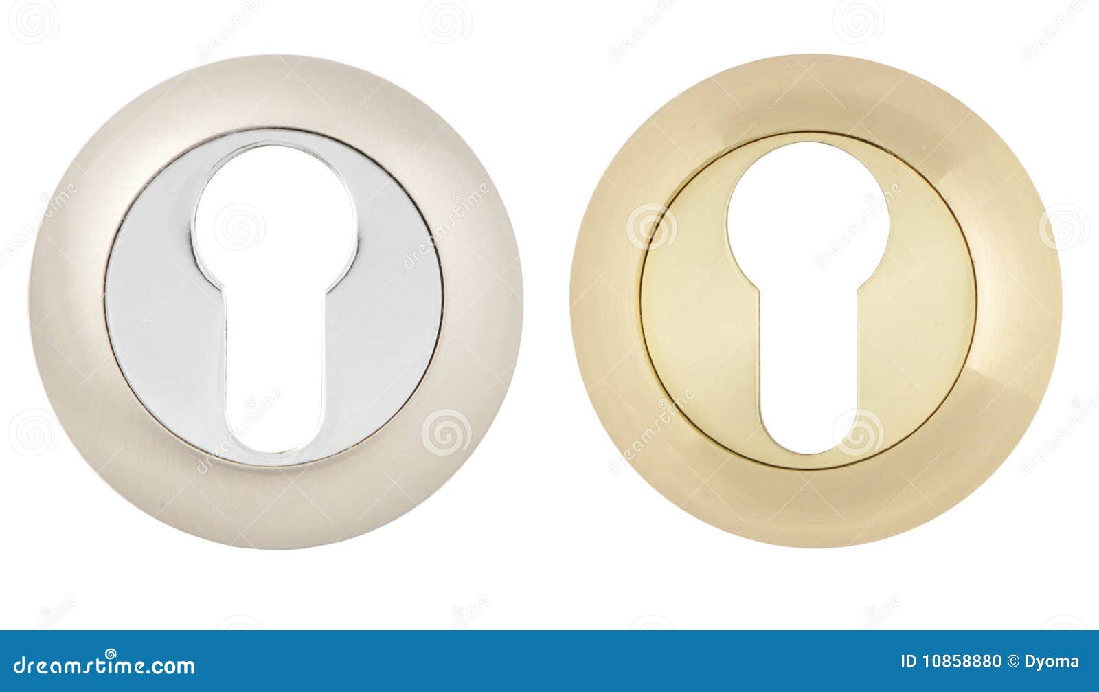 Modern Escutcheon stock photo. Image of white, modern - 10858880