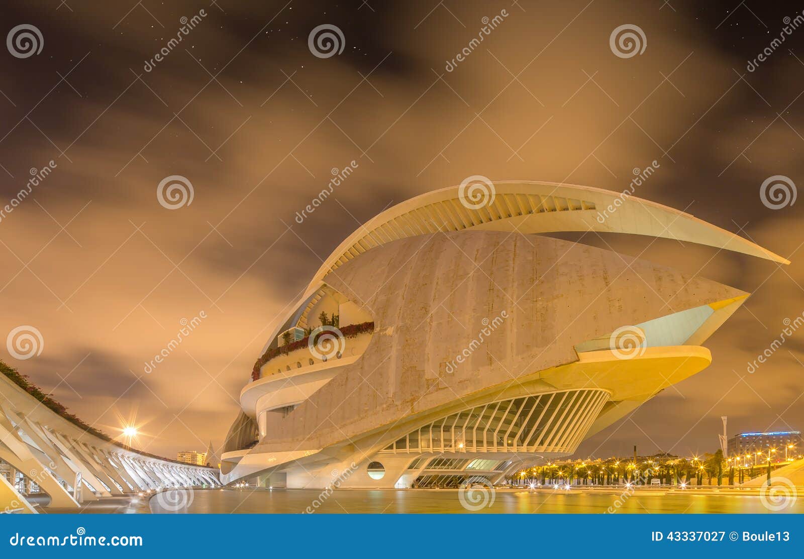 Modern European Architecture, Valencia Editorial Photography - Image of ...