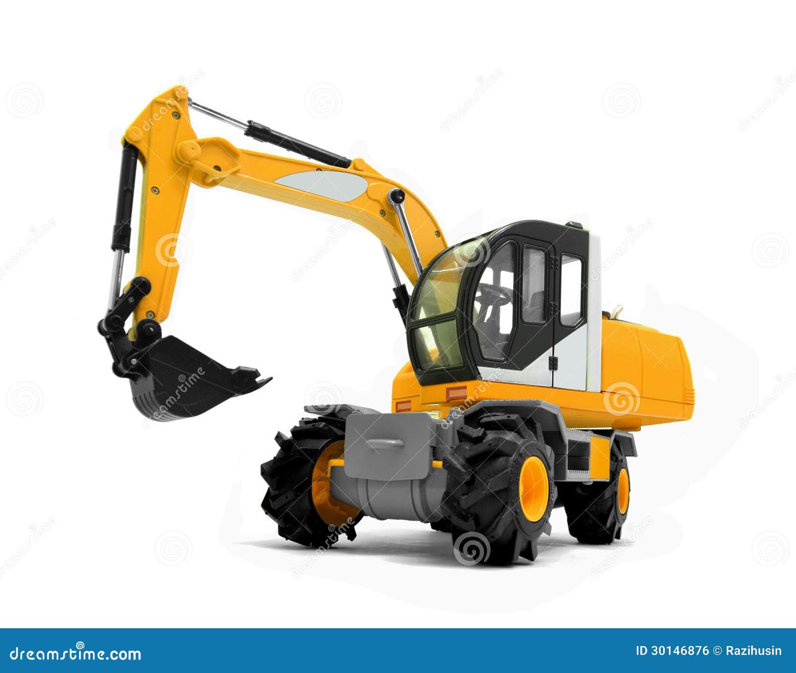 Modern excavator machines stock photo. Image of vehicle - 30146876