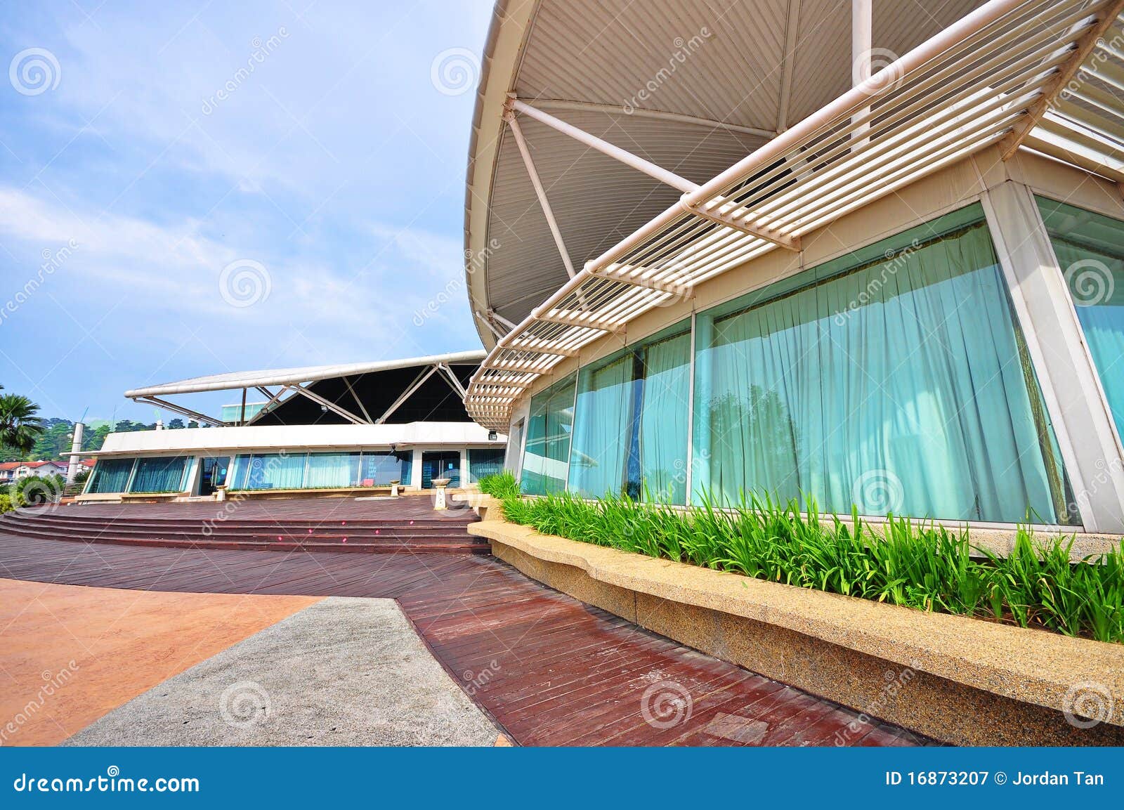 Modern Exhibition and Convention Center Stock Image - Image of seminar ...