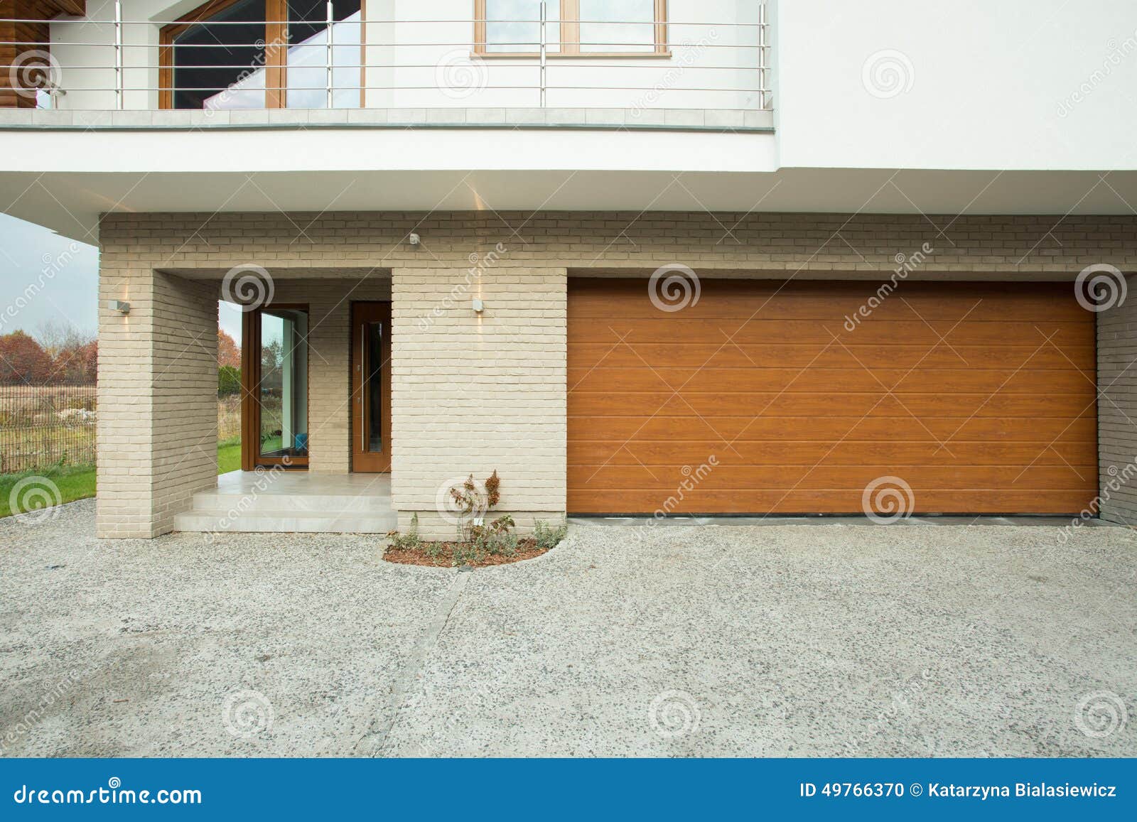 Modern, Expensive House from the Outside Stock Photo - Image of ...