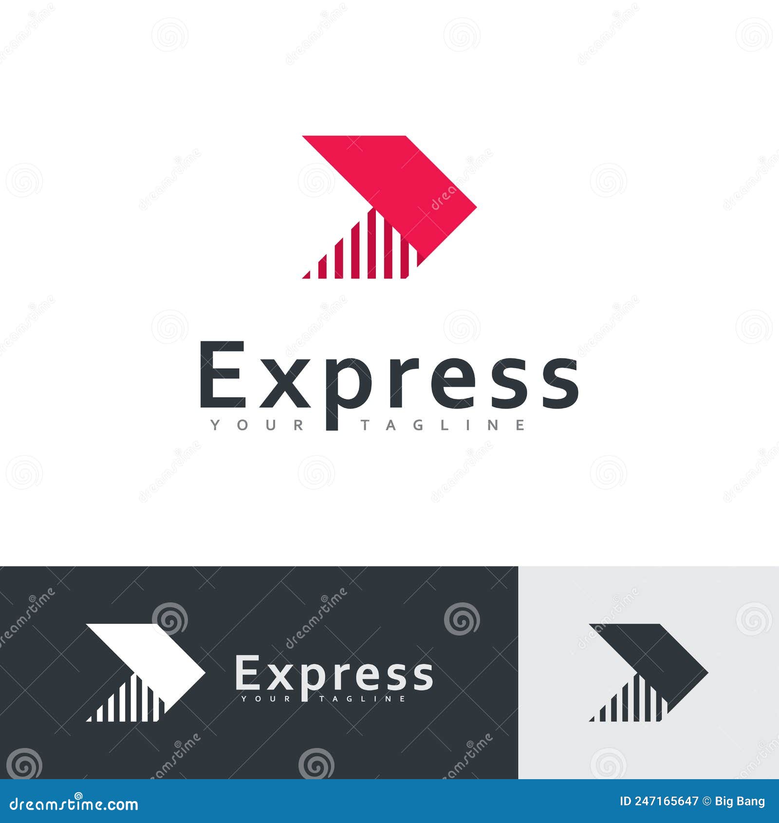 Modern Express Vector Logo Design, Arrow Business Logo Icon Design ...