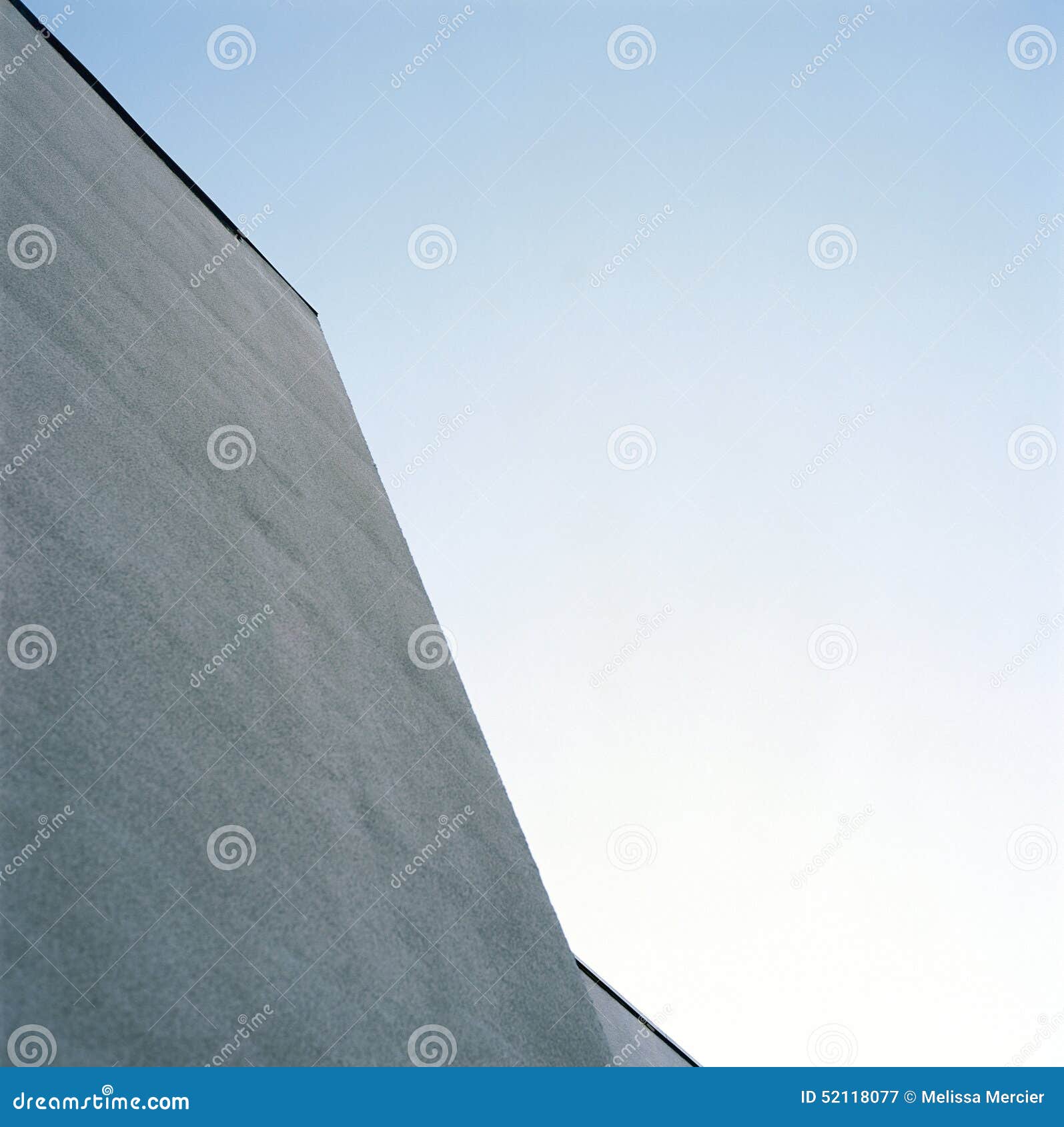 Modern Exterior Wall stock image. Image of design, durable - 52118077