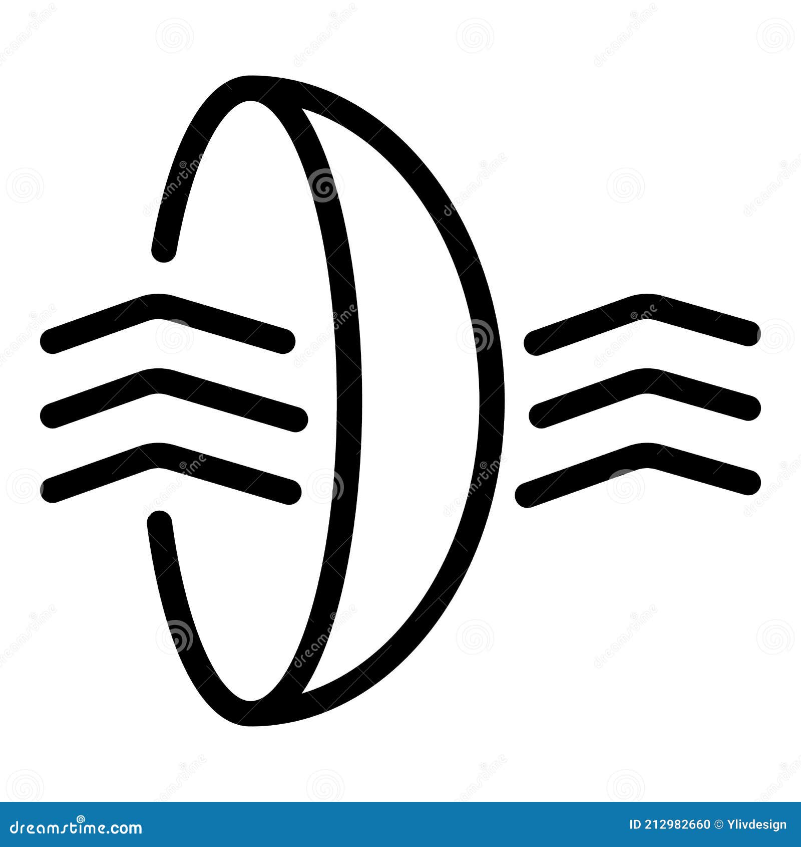 Modern Eye Lens Icon, Outline Style Stock Vector - Illustration of iris ...