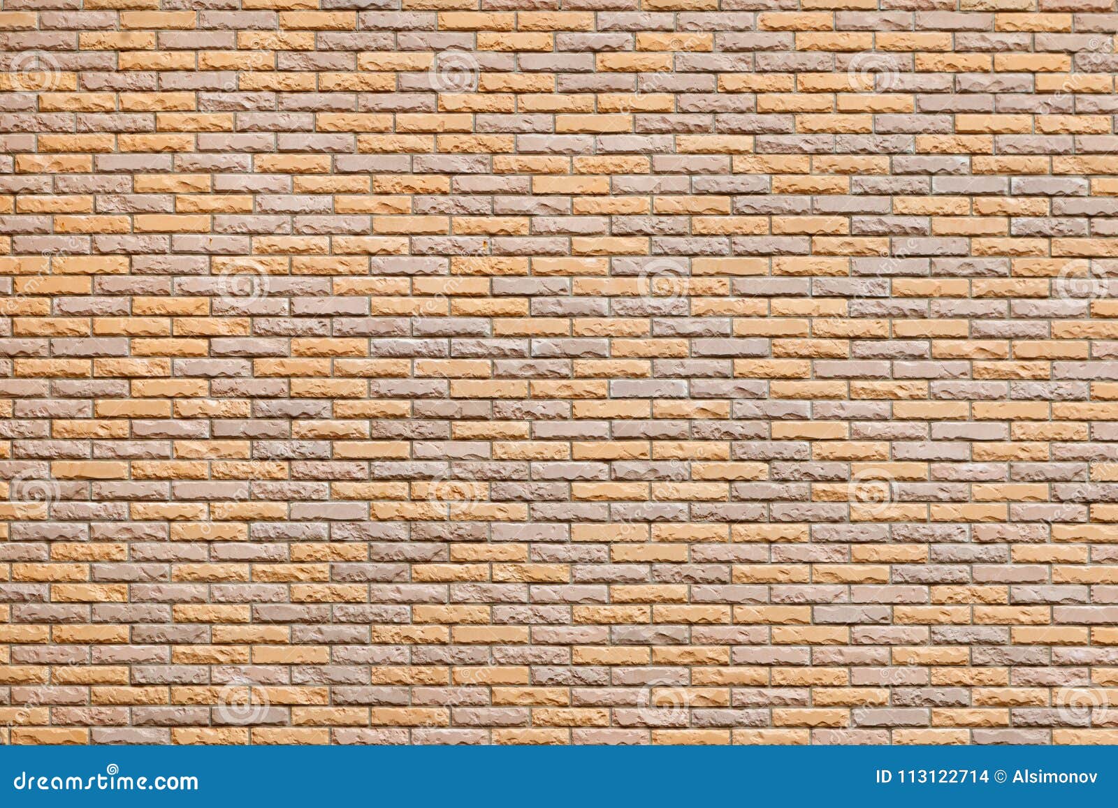 Modern Facade with Decorative Ceramic Tile Light Brown Color. Wall ...