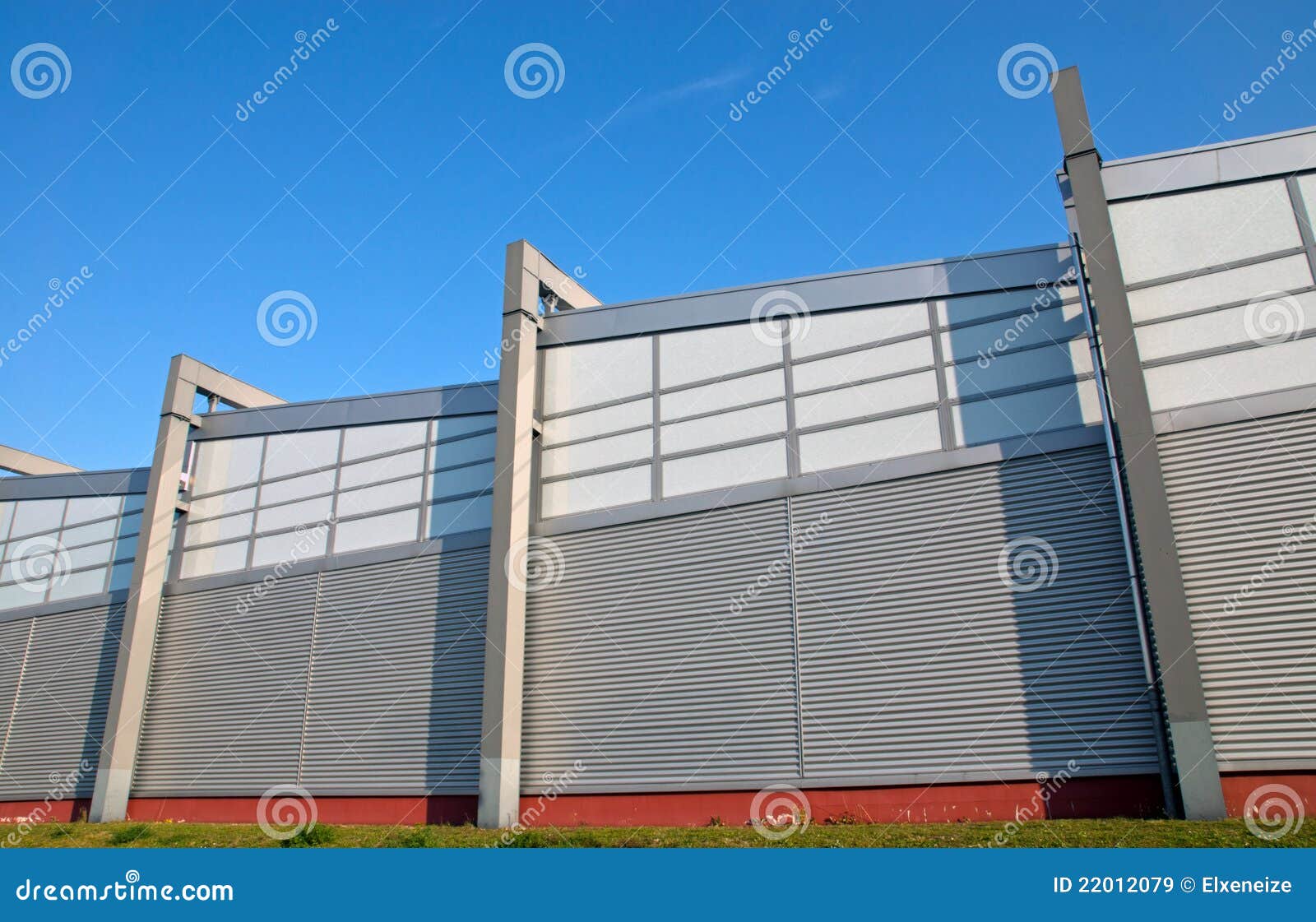Industrial Building, Cooling Tower, Rotor Royalty-Free Stock ...