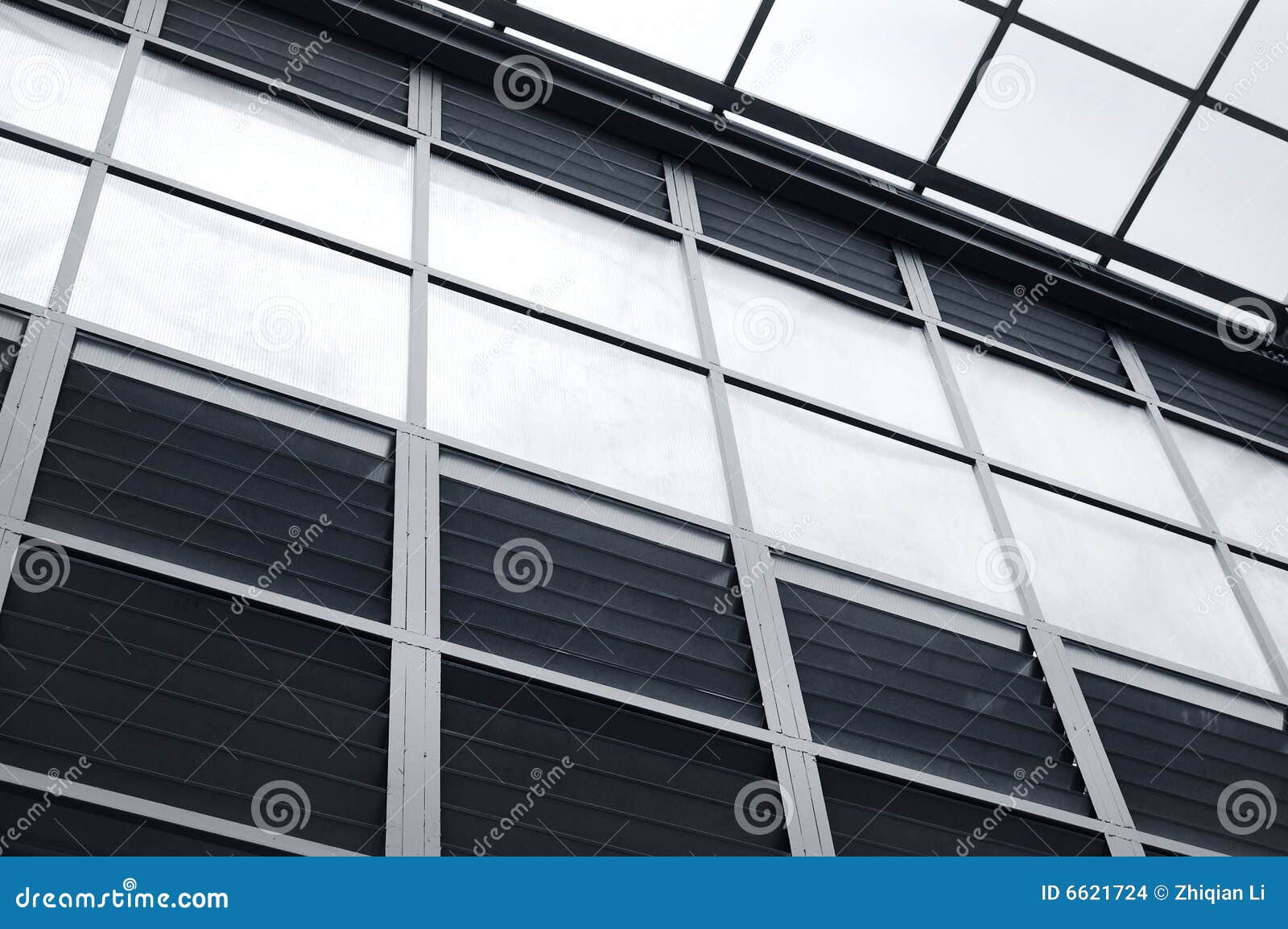 Modern factory stock photo. Image of shutters, roof, high - 6621724
