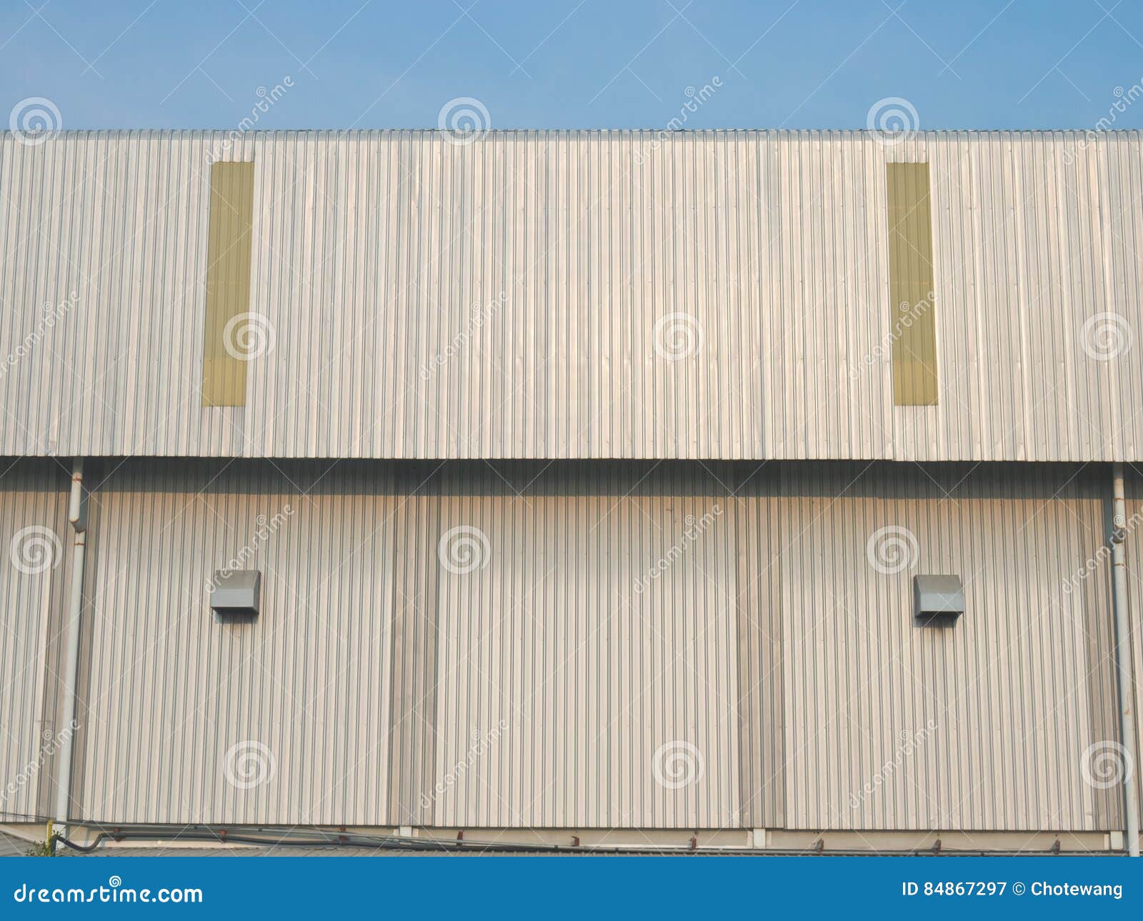 Modern factory building stock image. Image of decoration - 84867297