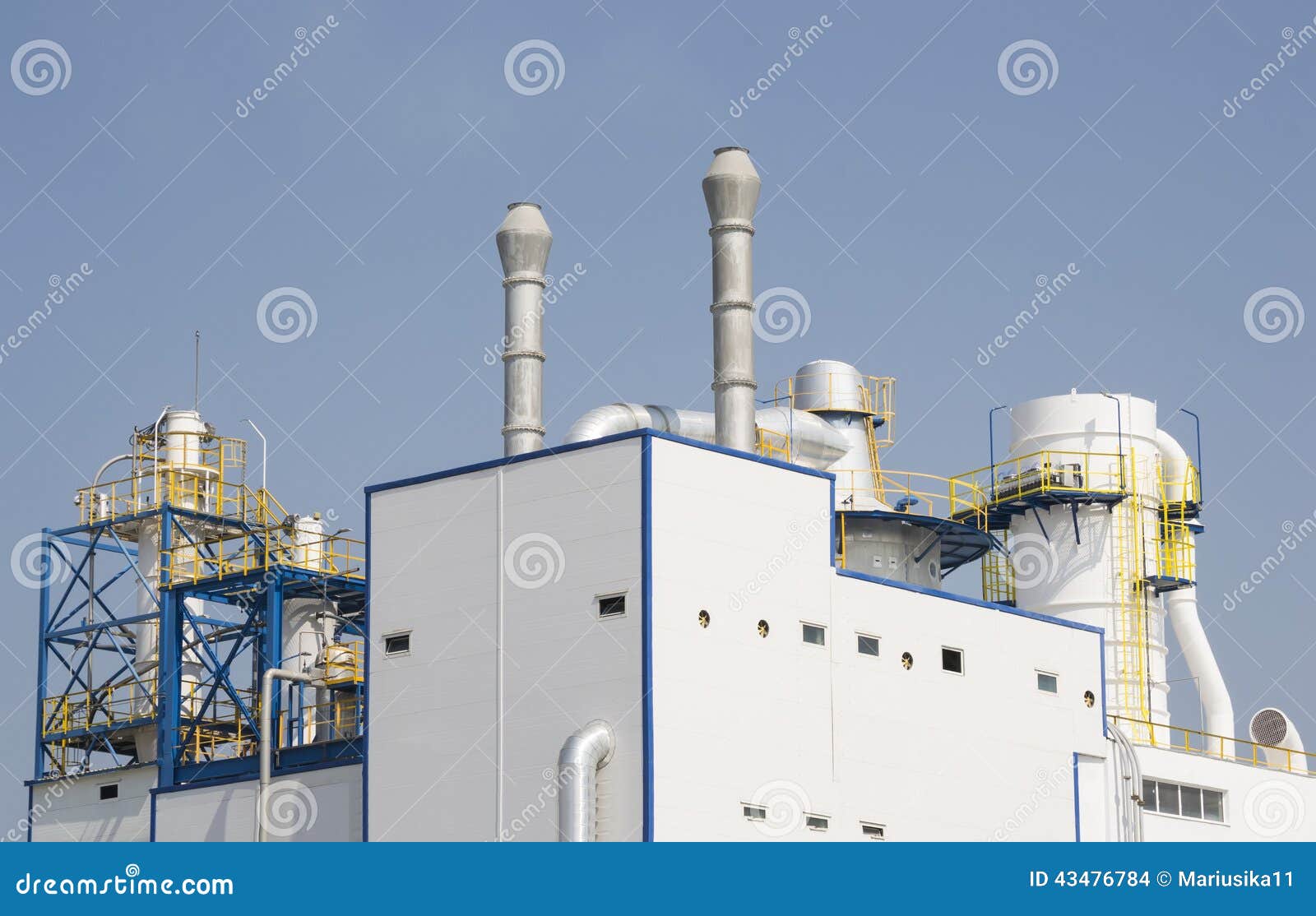 Modern factory stock photo. Image of industrial, industry - 43476784