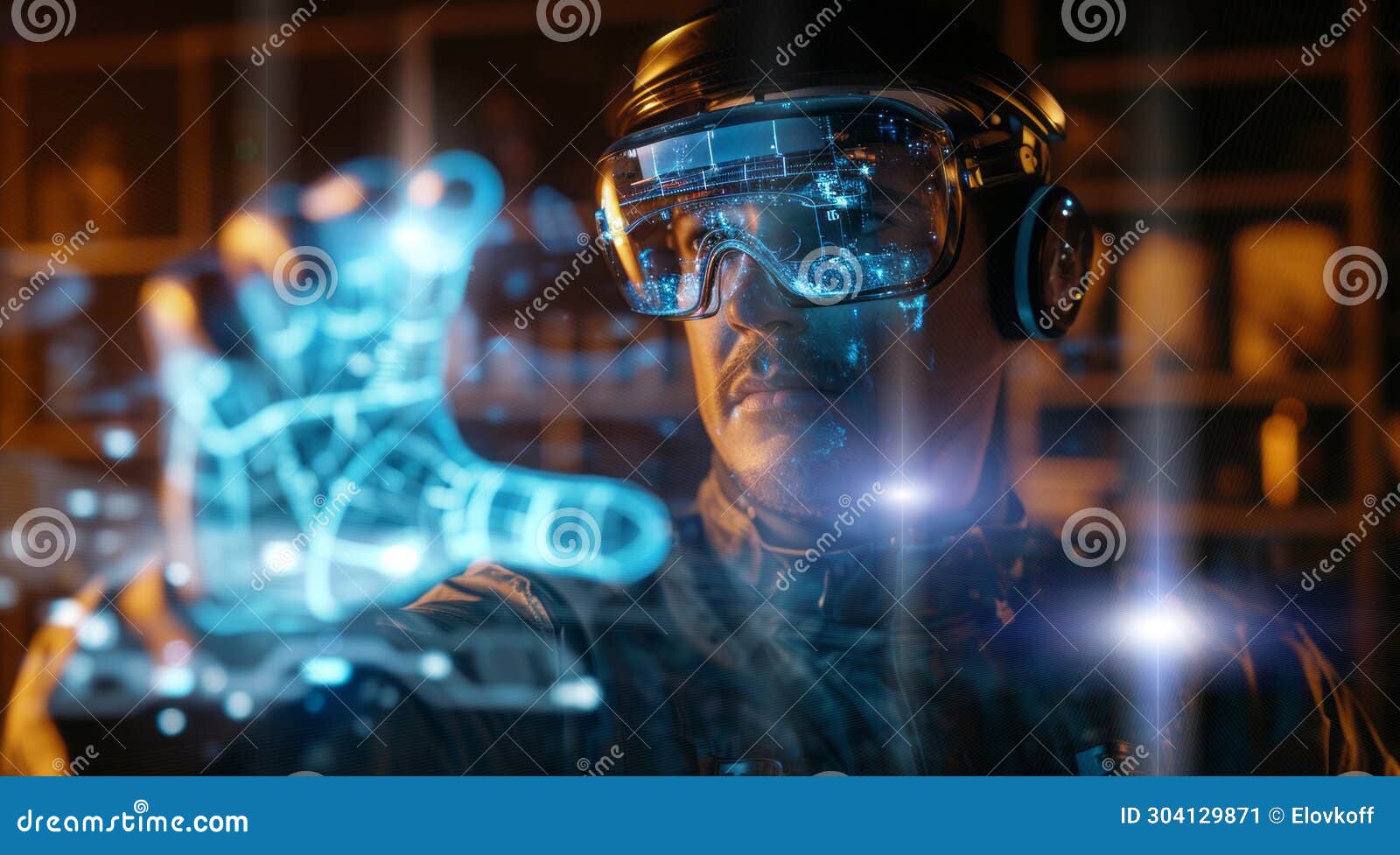 Modern Factory Production and Technology. Visualization 3D Modeling of ...