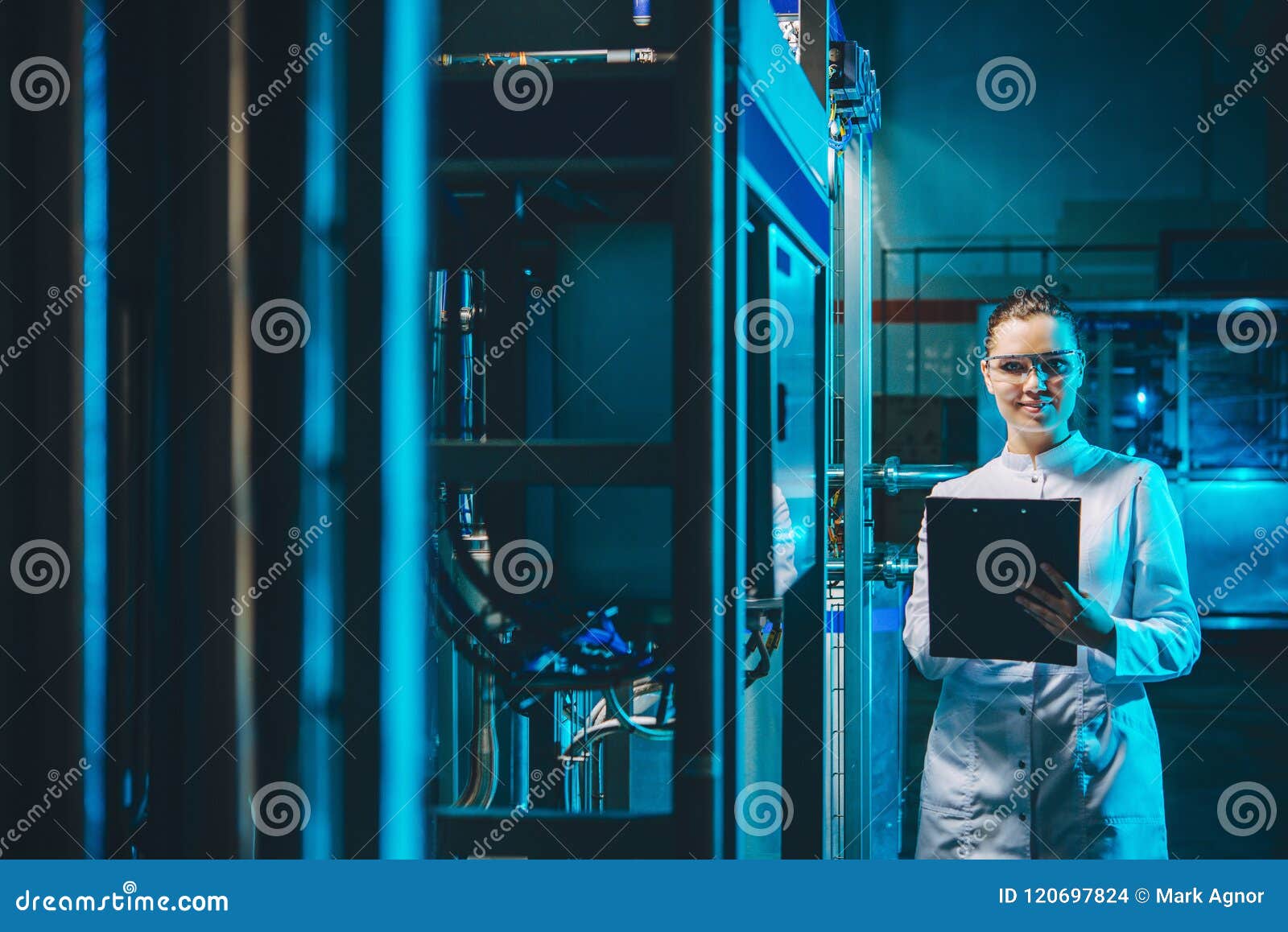 Modern factory worker stock photo. Image of line, employee - 120697824