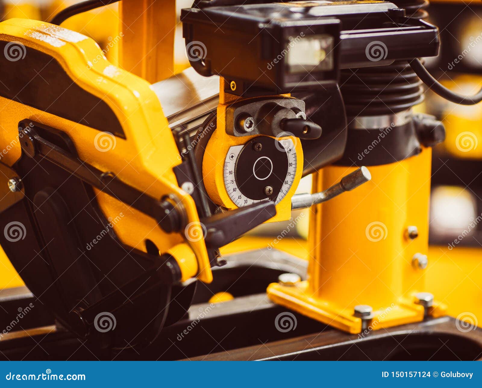 Modern Factory Workshop Industrial Machine Tool Stock Photo - Image of ...