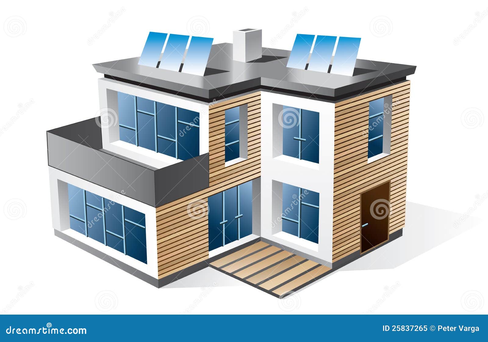 Modern Family Cartoon Vector | CartoonDealer.com #30492249