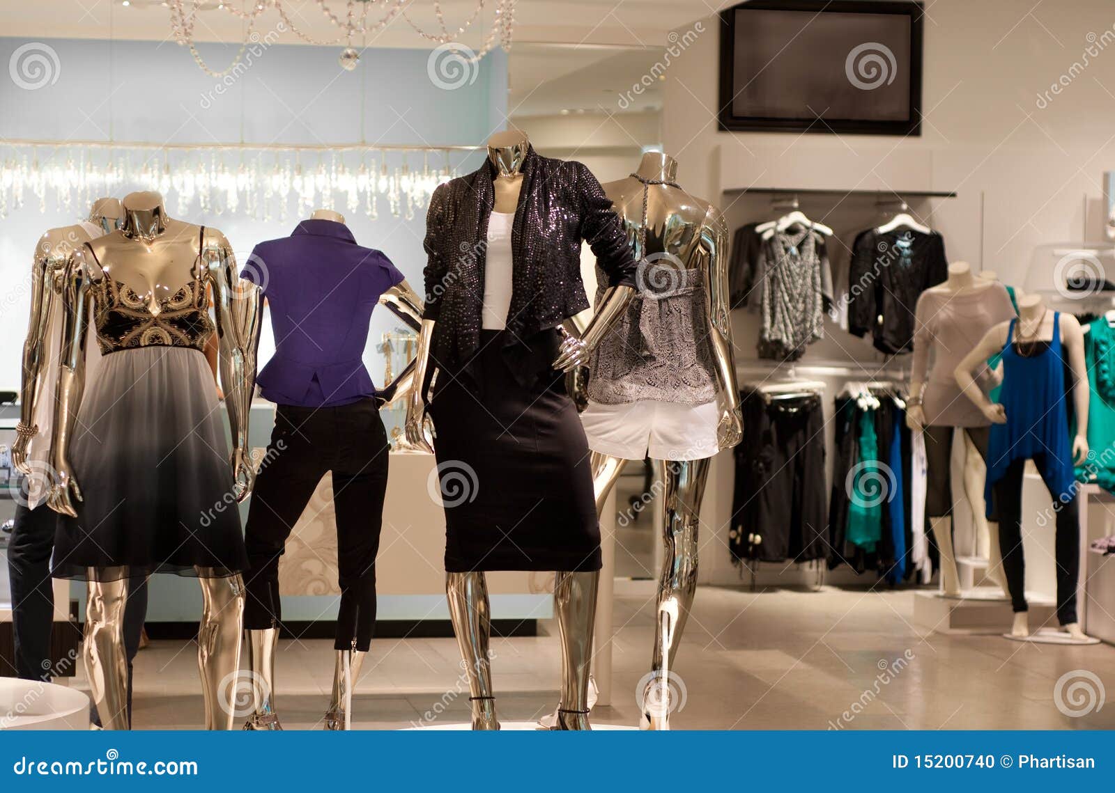 Retail Store, Shopping And Employees Concept. Friendly And Polite ...