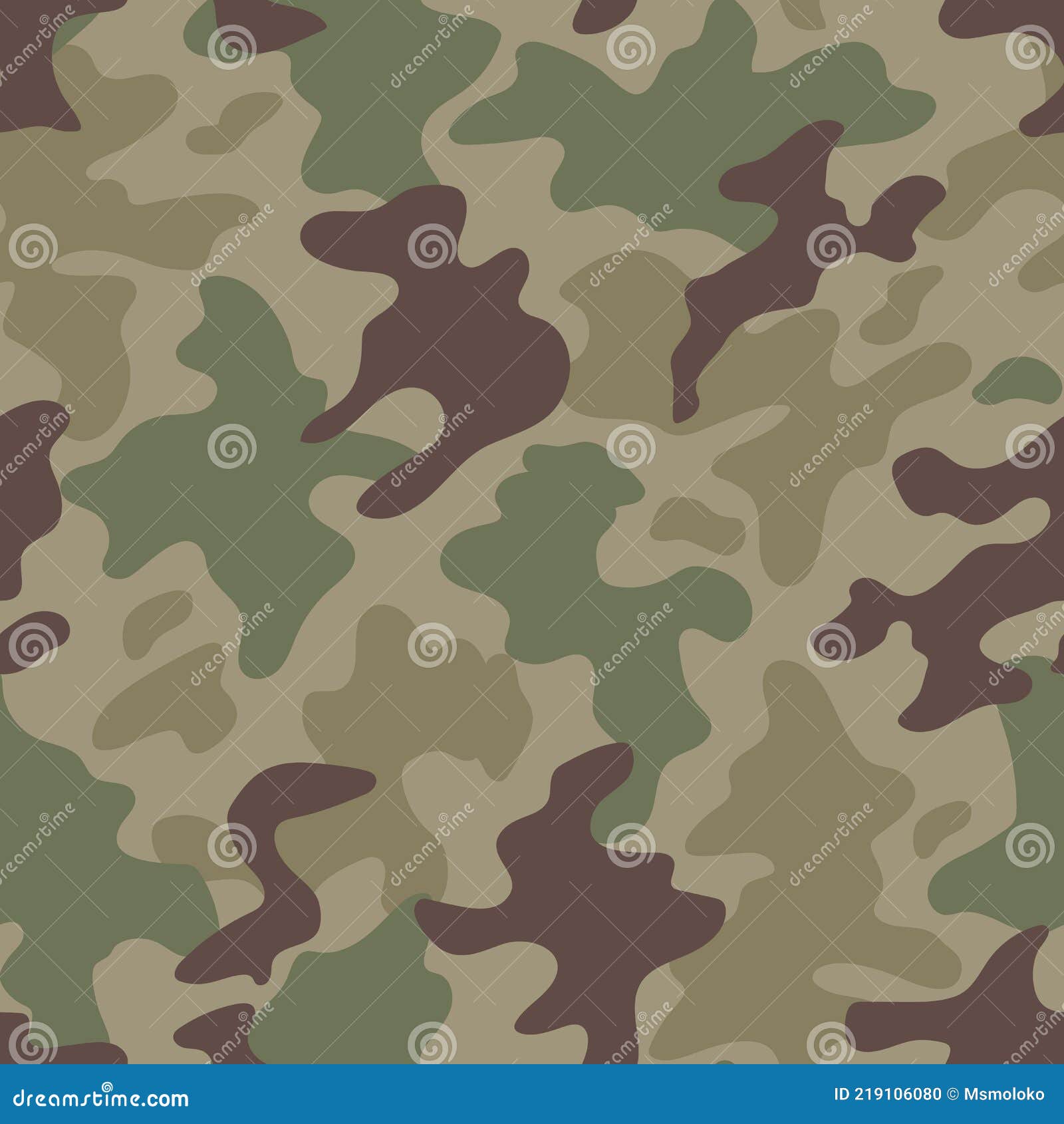 Modern Fashion Vector Trendy Camo Pattern Stock Vector - Illustration ...