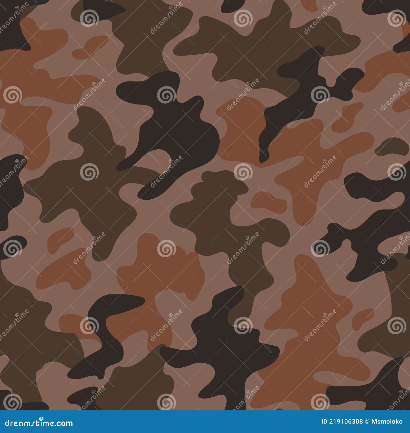 Modern Fashion Vector Trendy Camo Pattern Stock Vector - Illustration ...