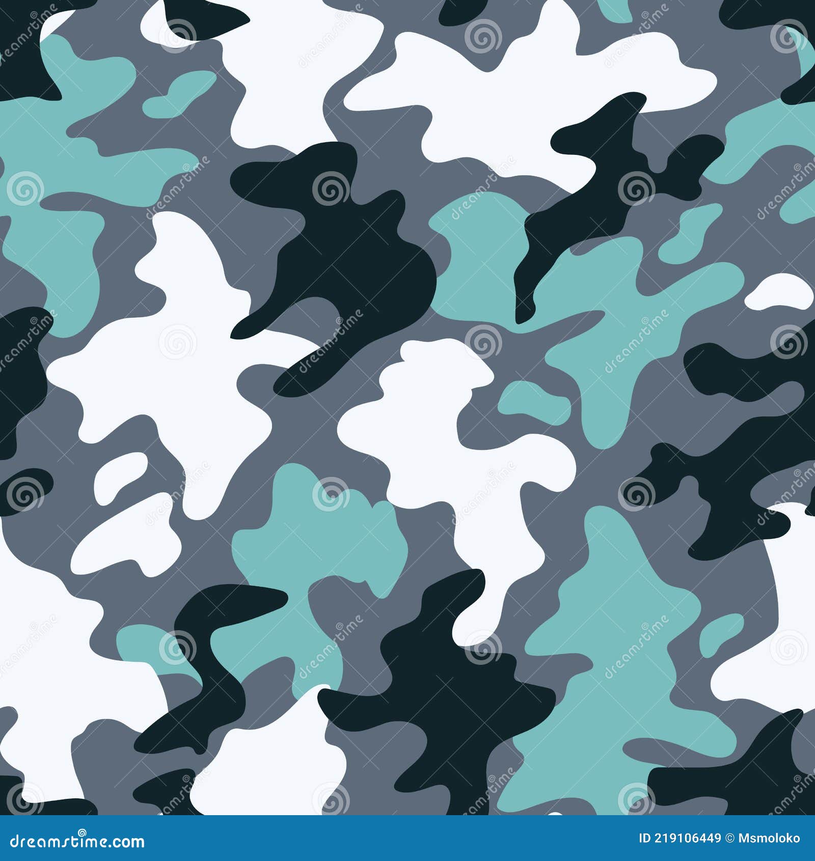 Modern Fashion Vector Trendy Camo Pattern Stock Vector - Illustration ...