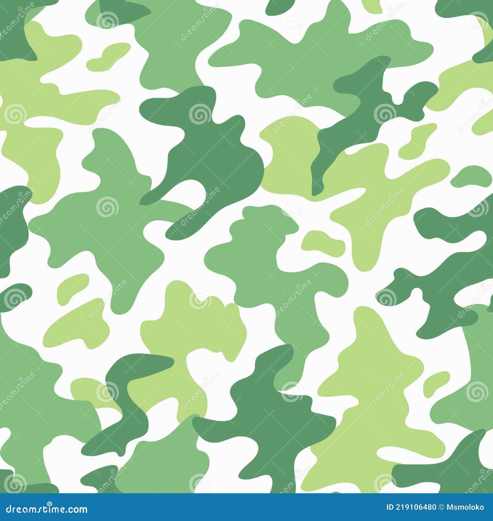 Modern Fashion Vector Trendy Camo Pattern Stock Vector - Illustration ...