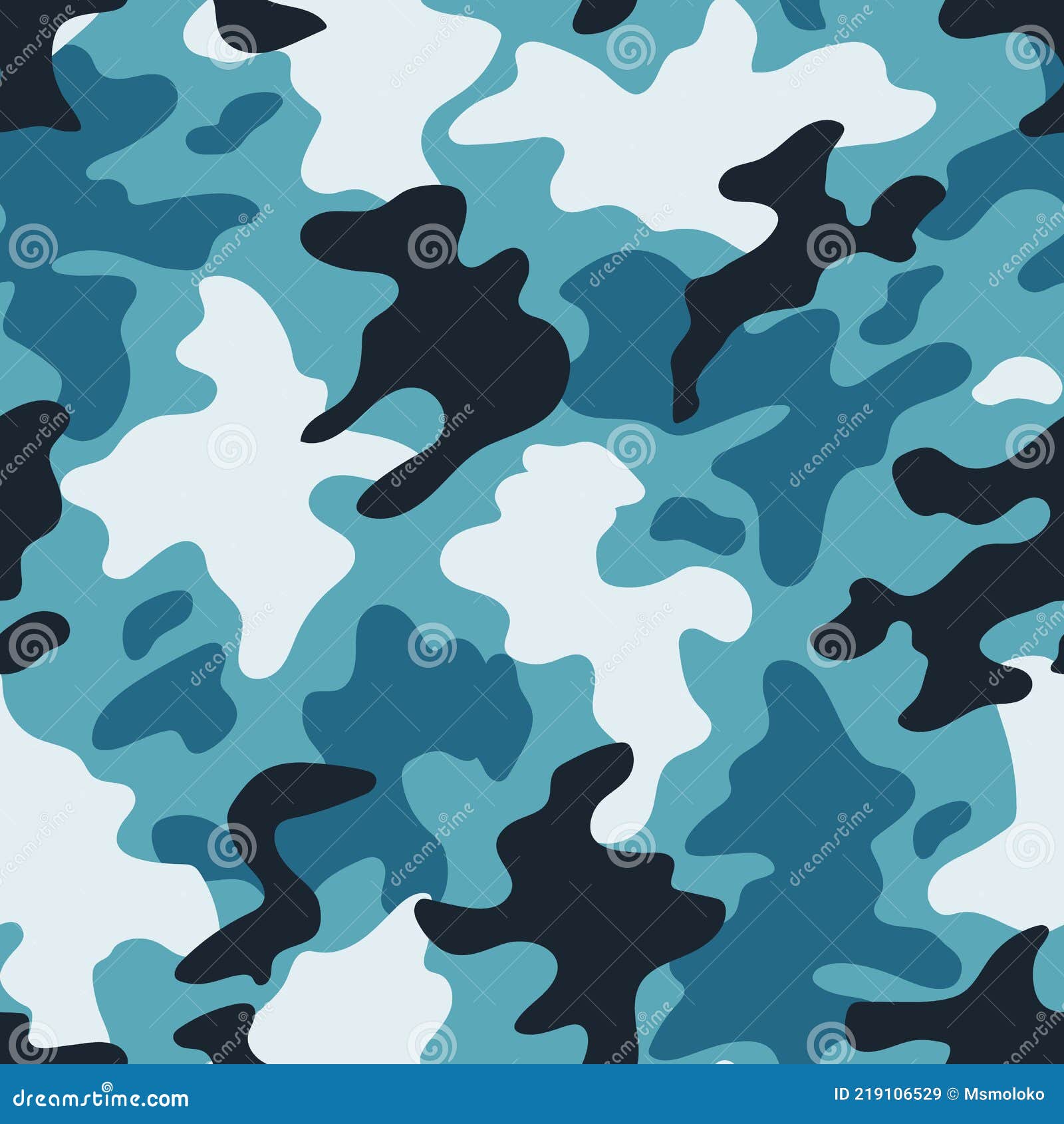 Modern Fashion Vector Trendy Camo Pattern Stock Vector - Illustration ...