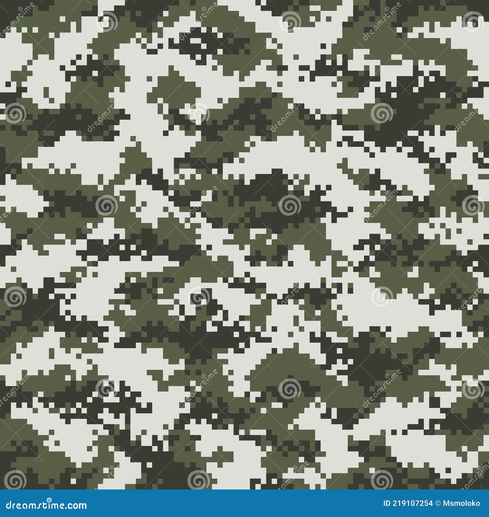 Modern Fashion Vector Trendy Camo Pattern Stock Vector - Illustration ...