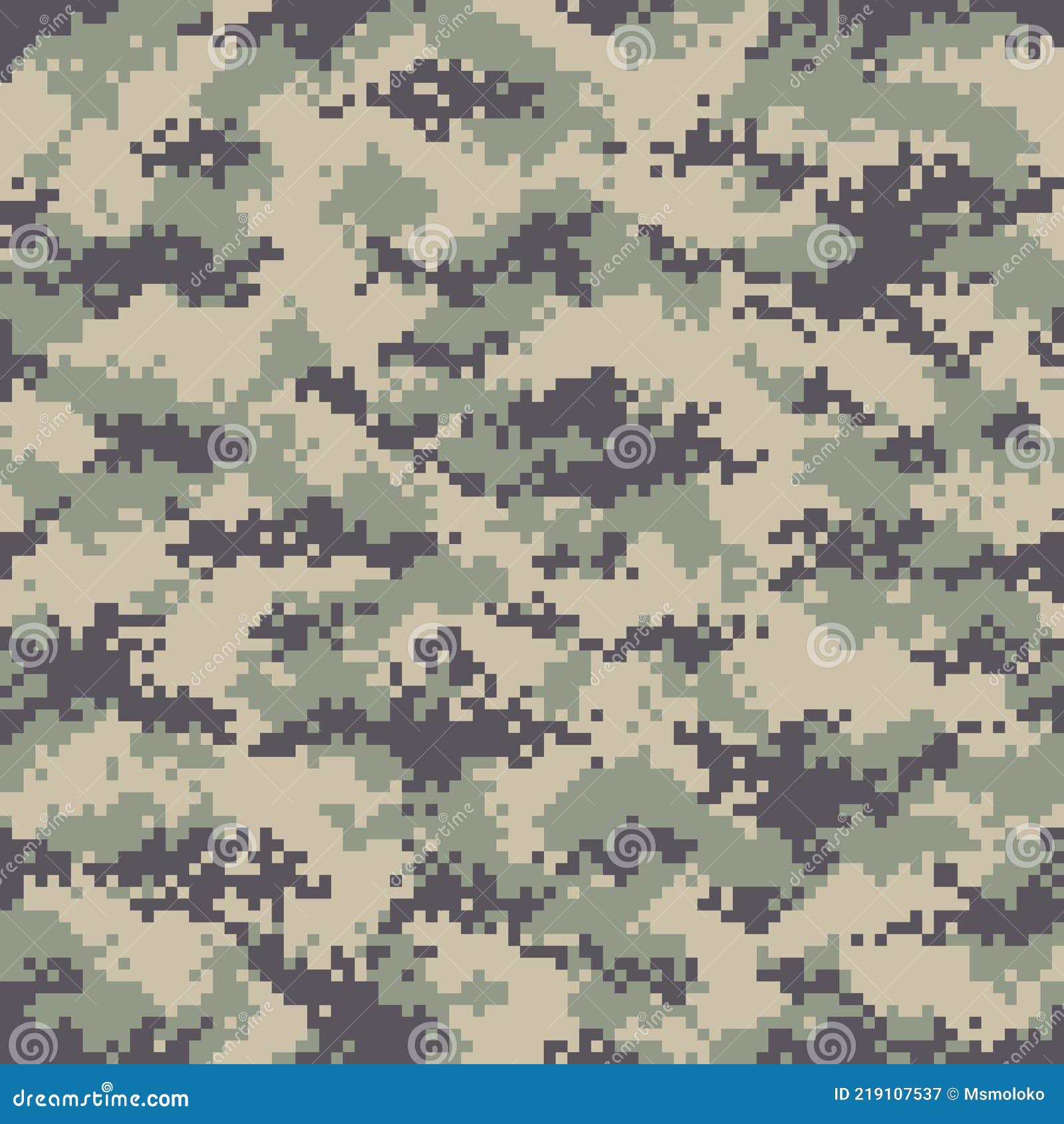 Modern Fashion Vector Trendy Camo Pattern Stock Vector - Illustration ...