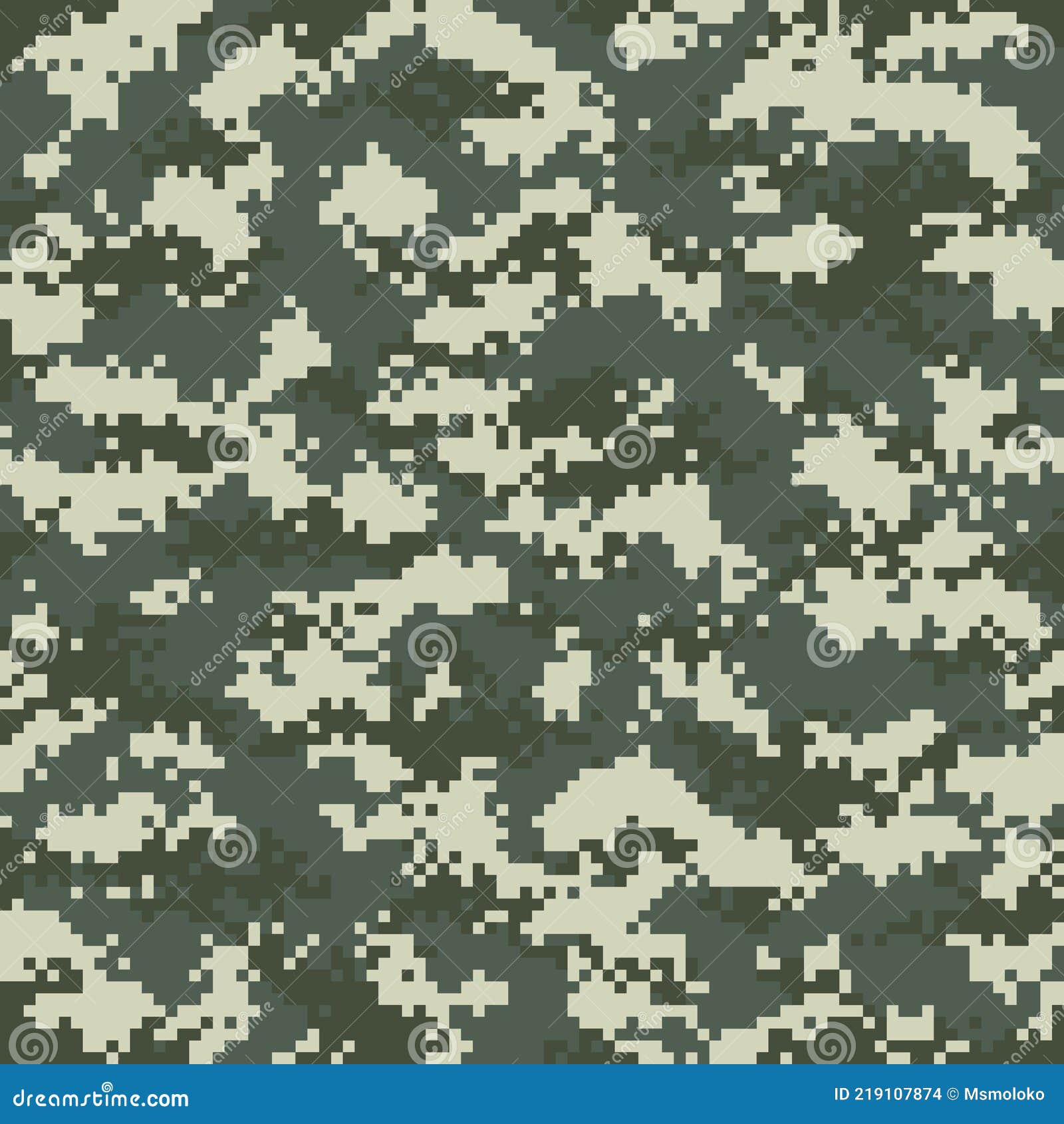 Modern Fashion Vector Trendy Camo Pattern Stock Vector - Illustration ...