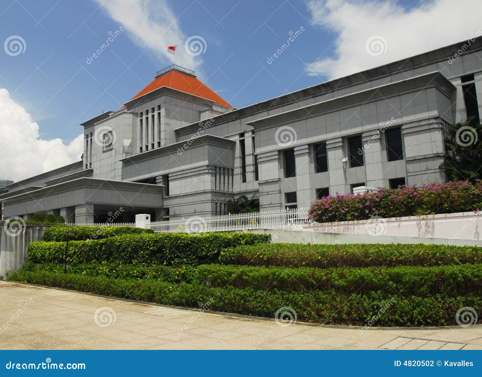 Modern Federal Building stock photo. Image of engineering - 4820502