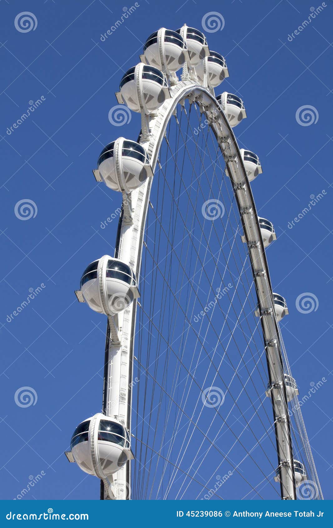 Modern Ferris Wheel stock photo. Image of rides, architecture - 45239086