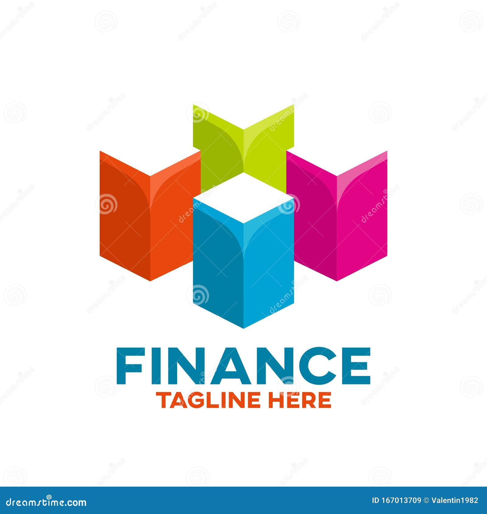 Modern Finance and Logo Chart. Vector Illustration Stock Vector ...