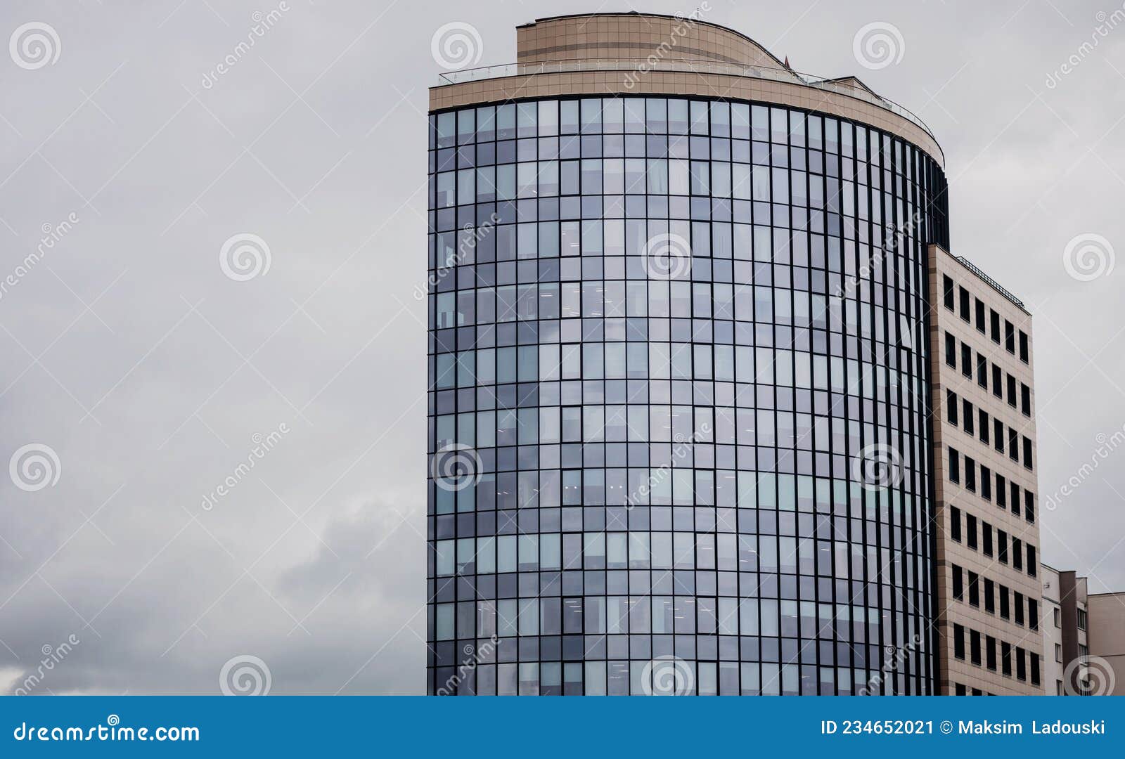 Modern financial center stock image. Image of design - 234652021