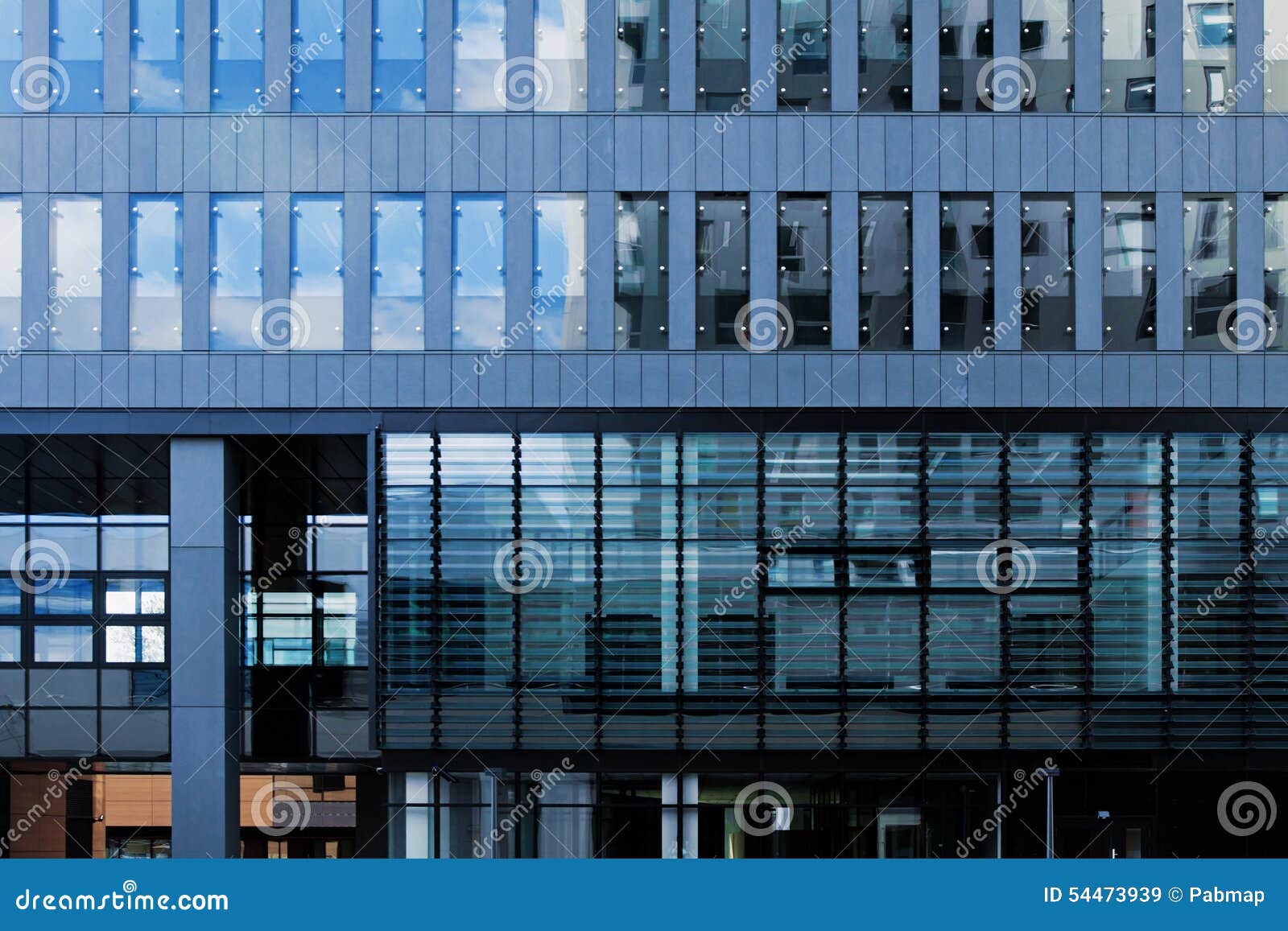 Modern Financial Office Building Stock Image - Image of headquarters ...
