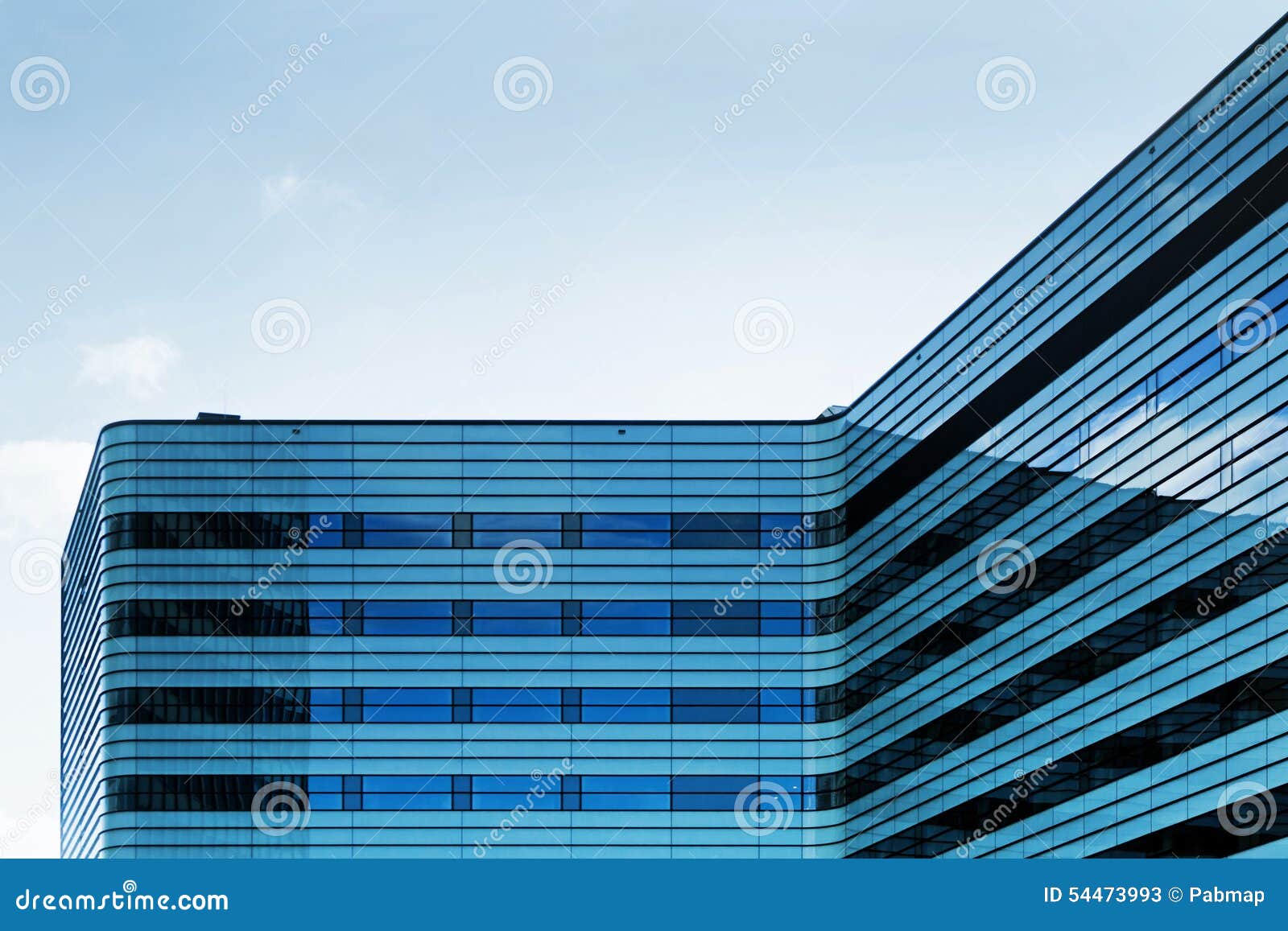 Modern Financial Office Building Stock Image - Image of district ...
