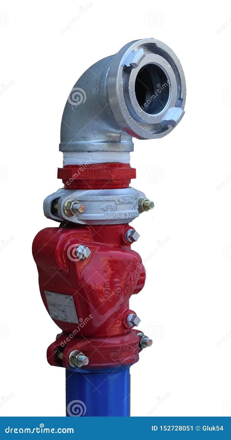 New Fire hydrant stock image. Image of isolated, water - 152728051