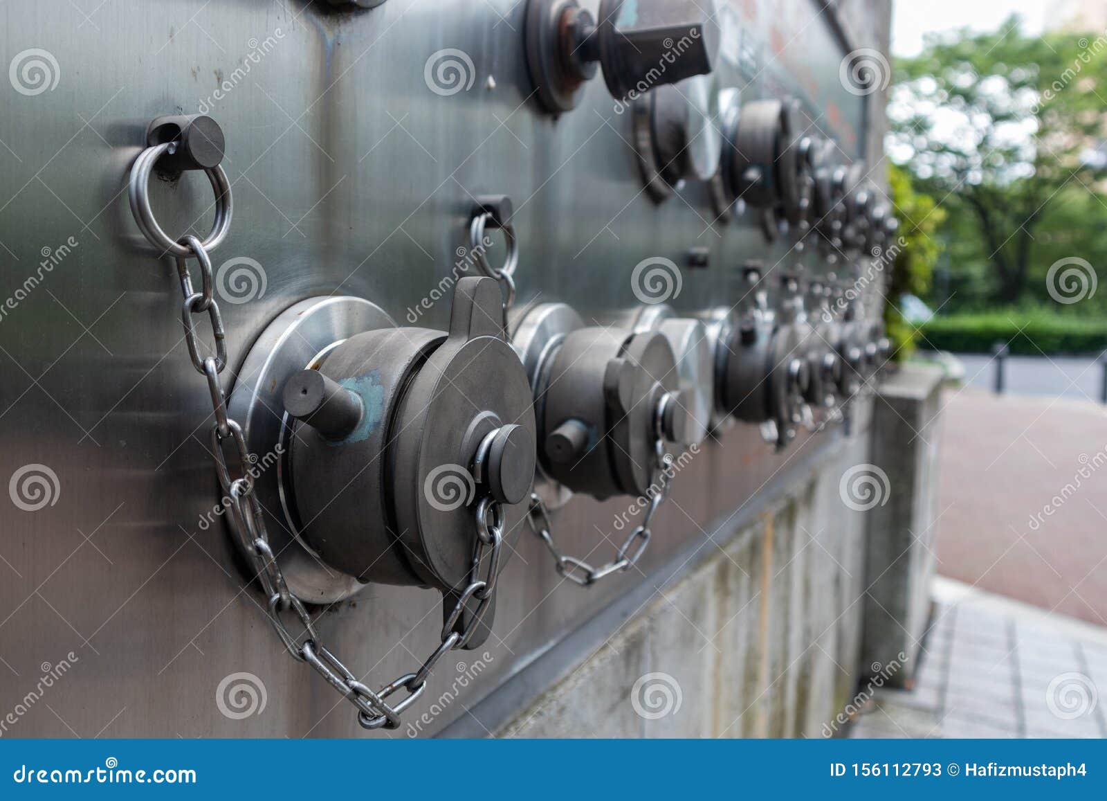 Modern Fire Hydrant in the Tokyo. Sleek Design Stock Image - Image of ...