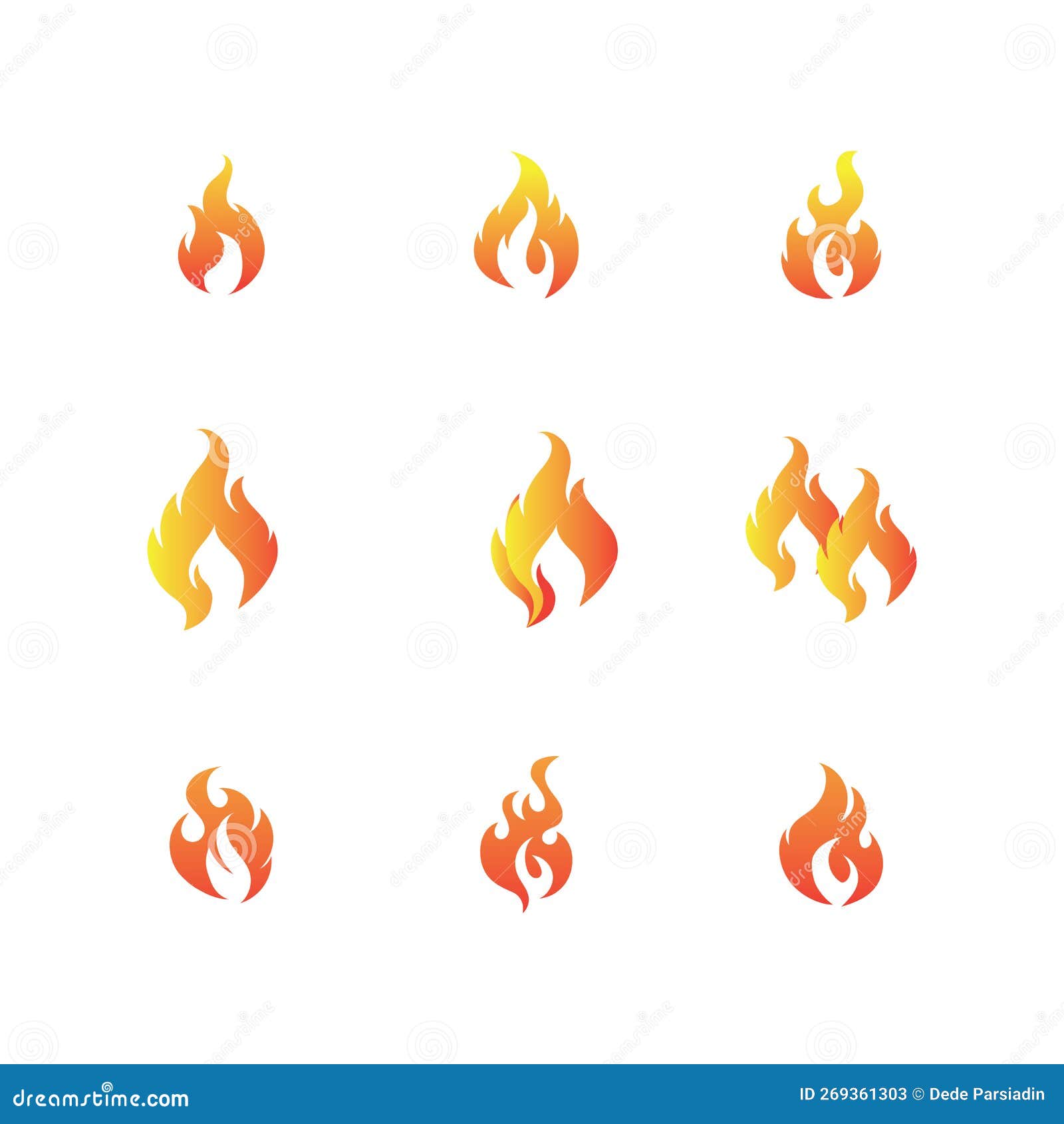 Modern Fire Logo or Icon Design,vector Illustration Stock Vector ...