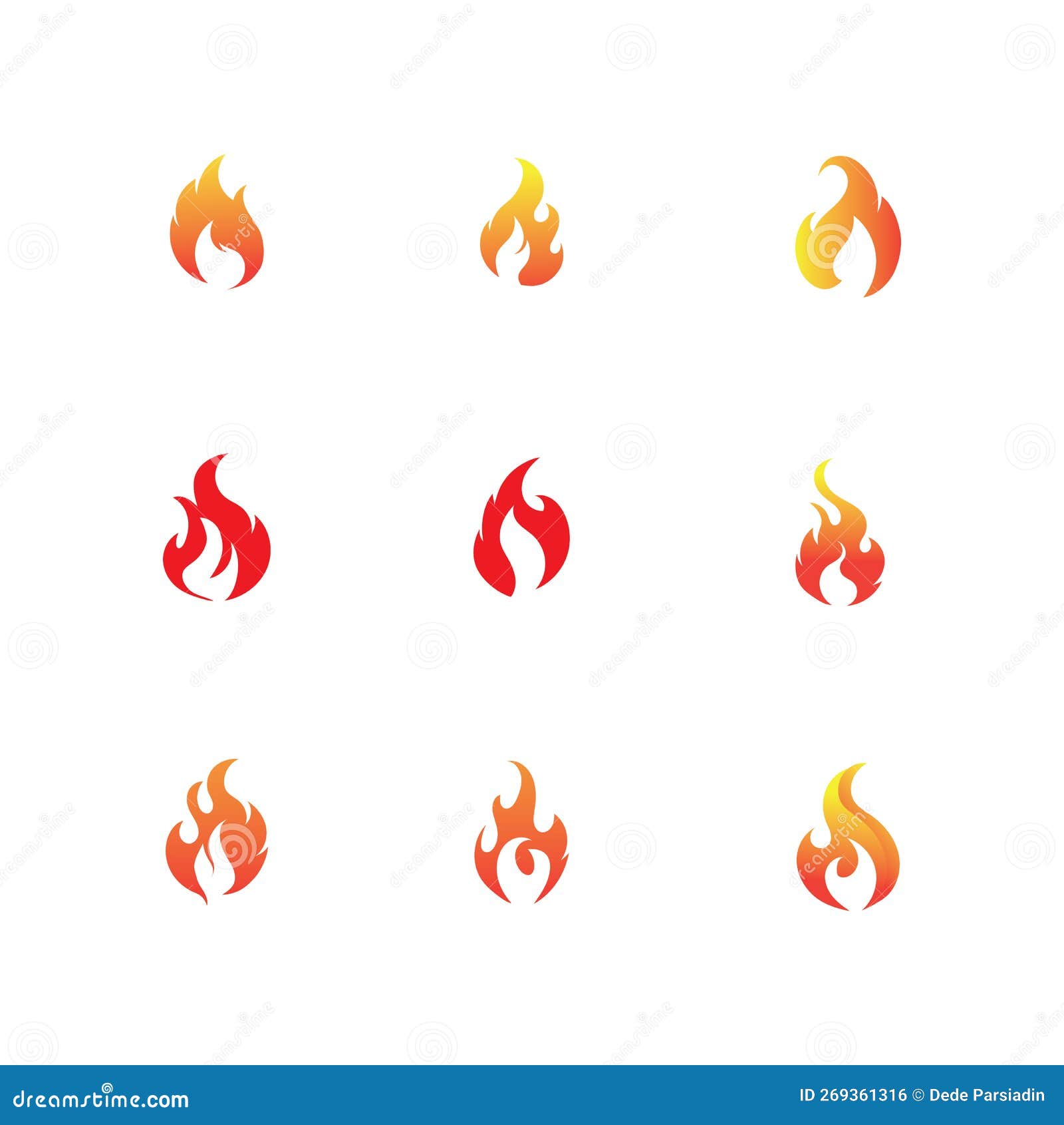Modern Fire Logo or Icon Design,vector Illustration Stock Vector ...